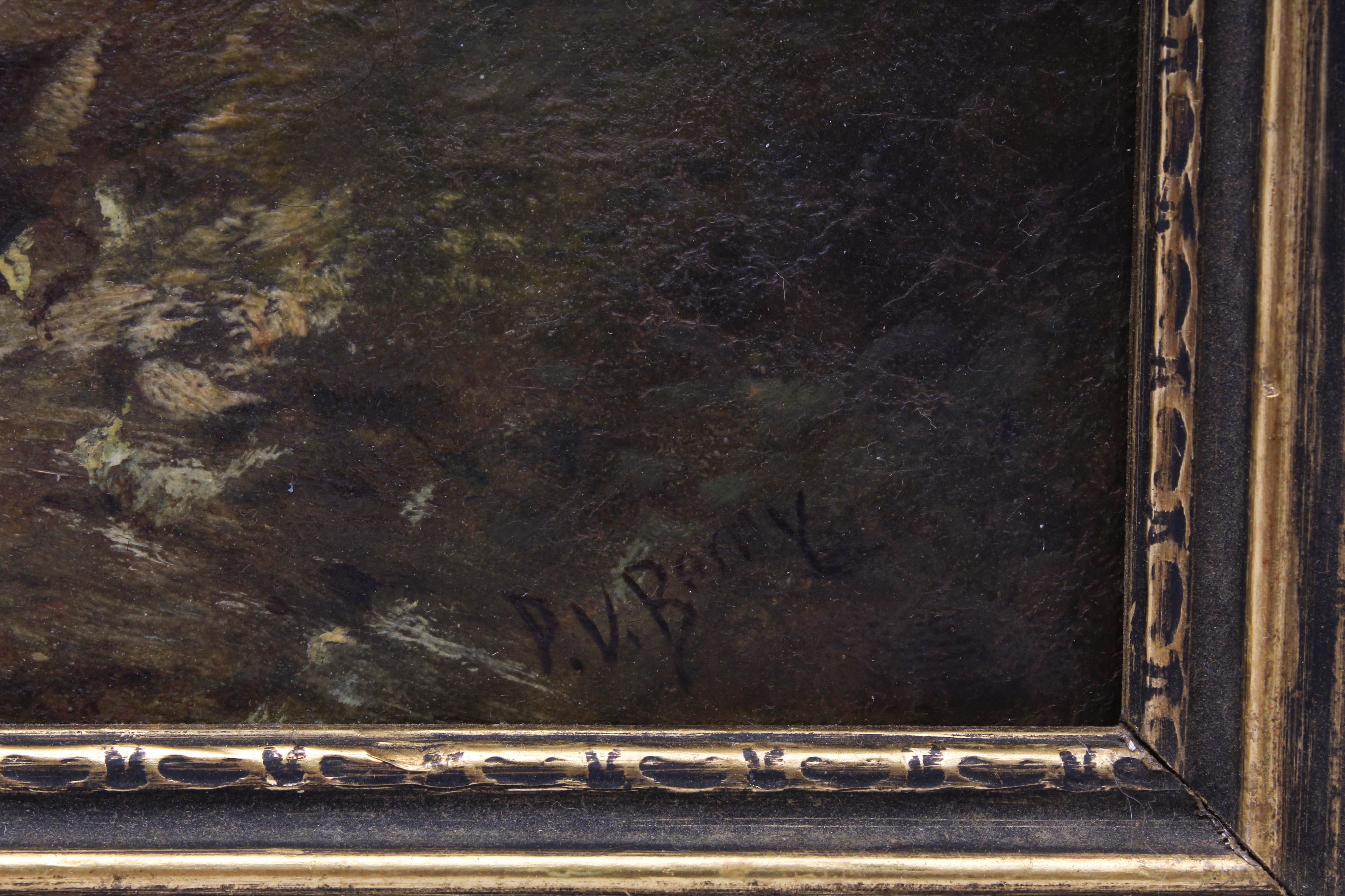 Antique Patrick Vincent Berry Landscape Oil Painting | EBTH