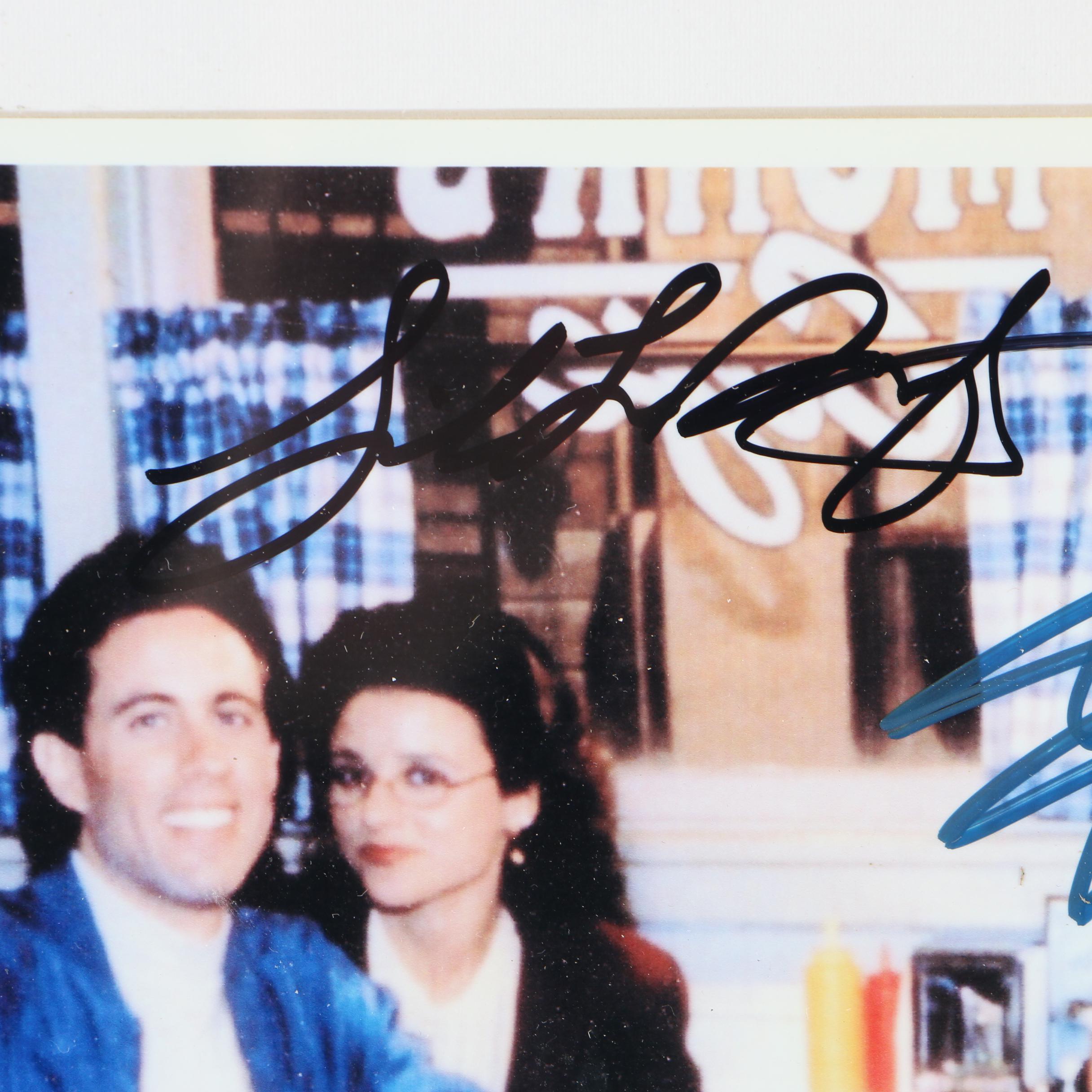 "Seinfeld" Autographed Cast Framed Photo | EBTH