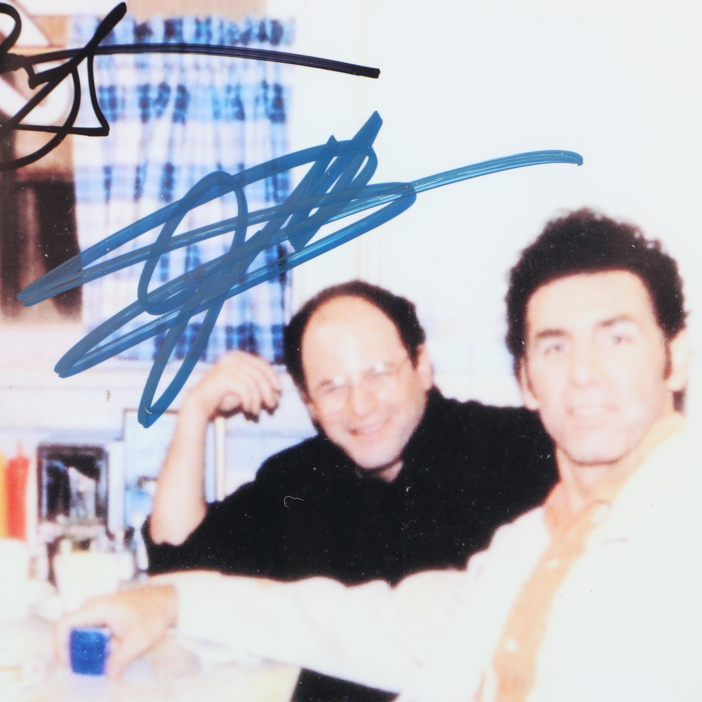 "Seinfeld" Autographed Cast Framed Photo | EBTH