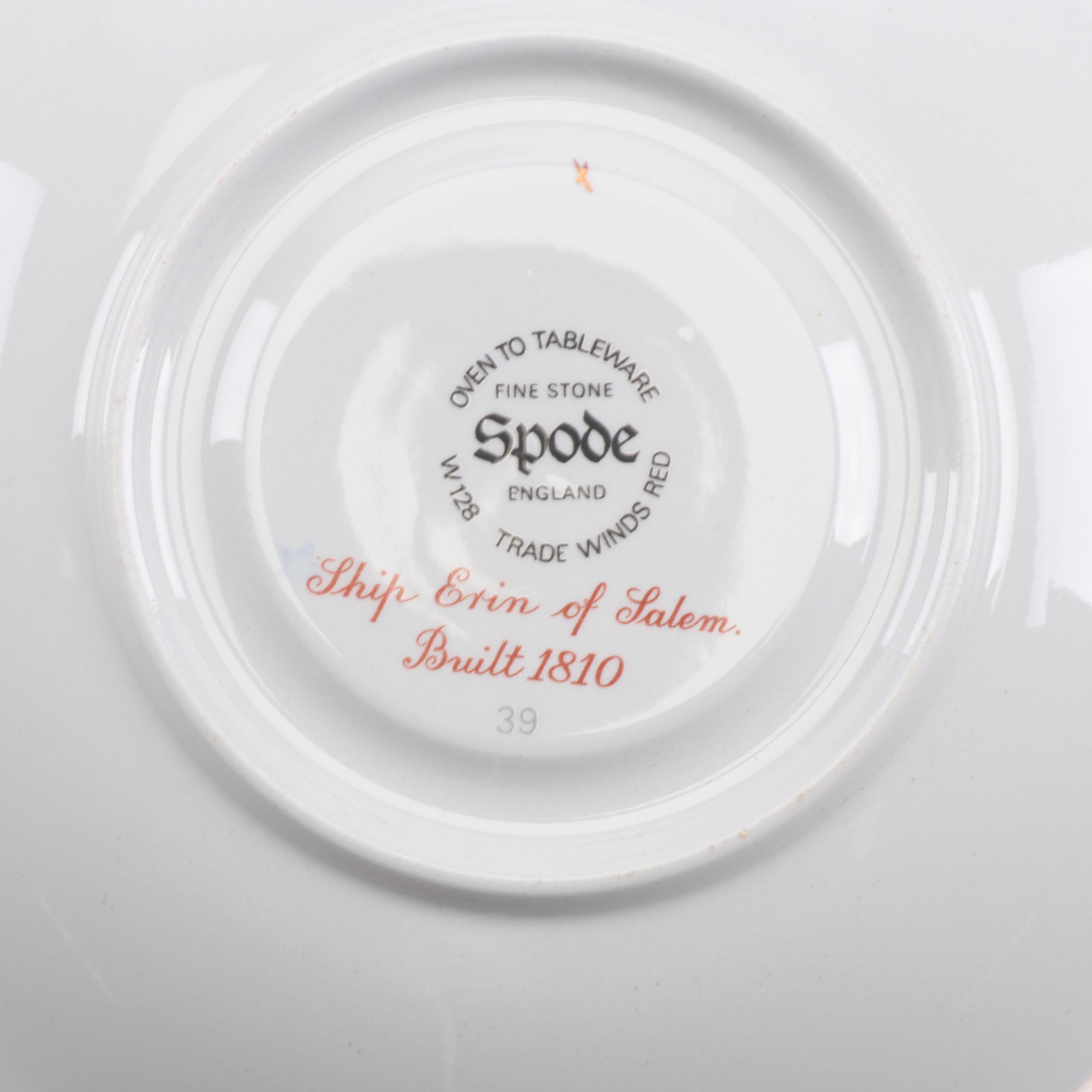 Noritake Nippon Porcelain Chocolate Set with Spode "Trade Winds ...