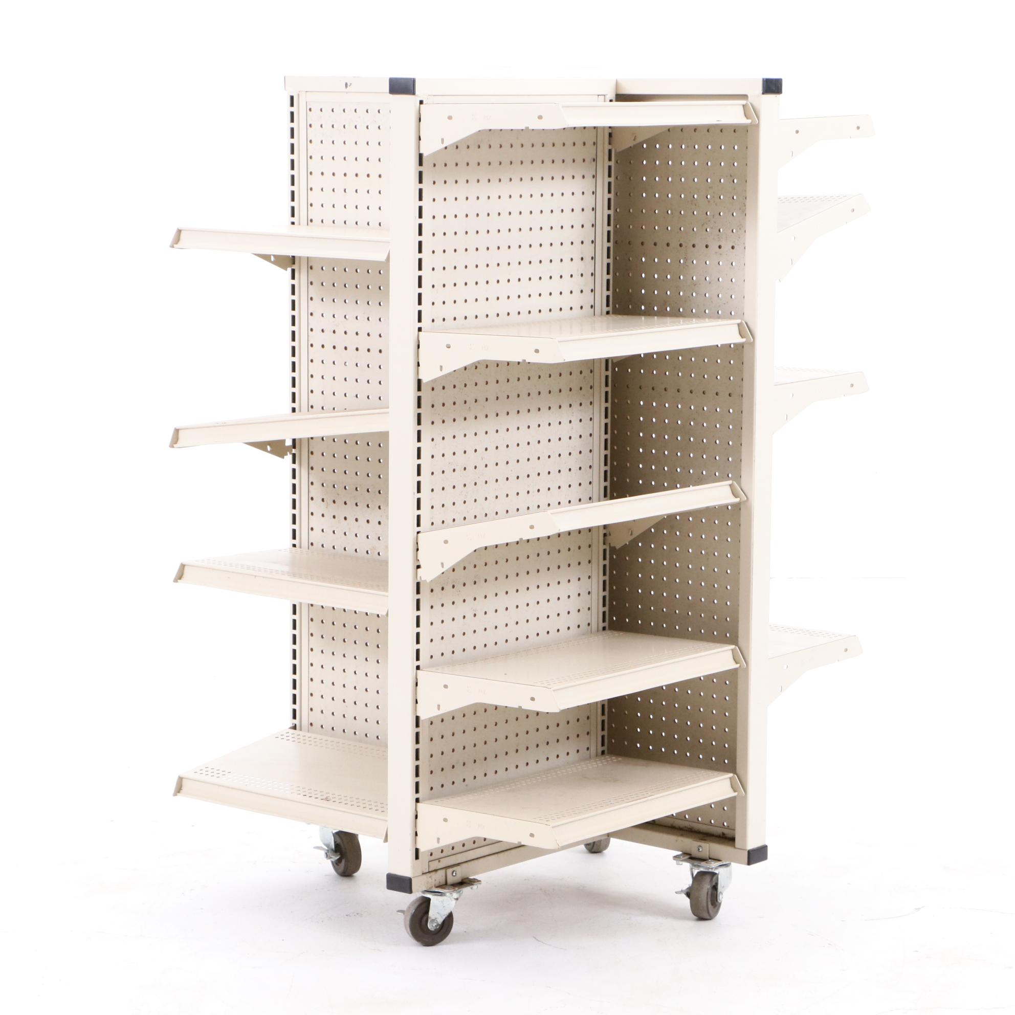 Four Bank Adjustable Commercial Shelving Unit | EBTH
