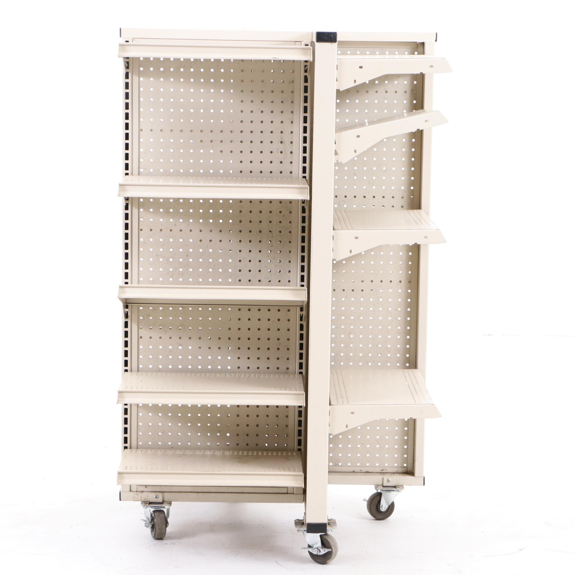 Four Bank Adjustable Commercial Shelving Unit | EBTH