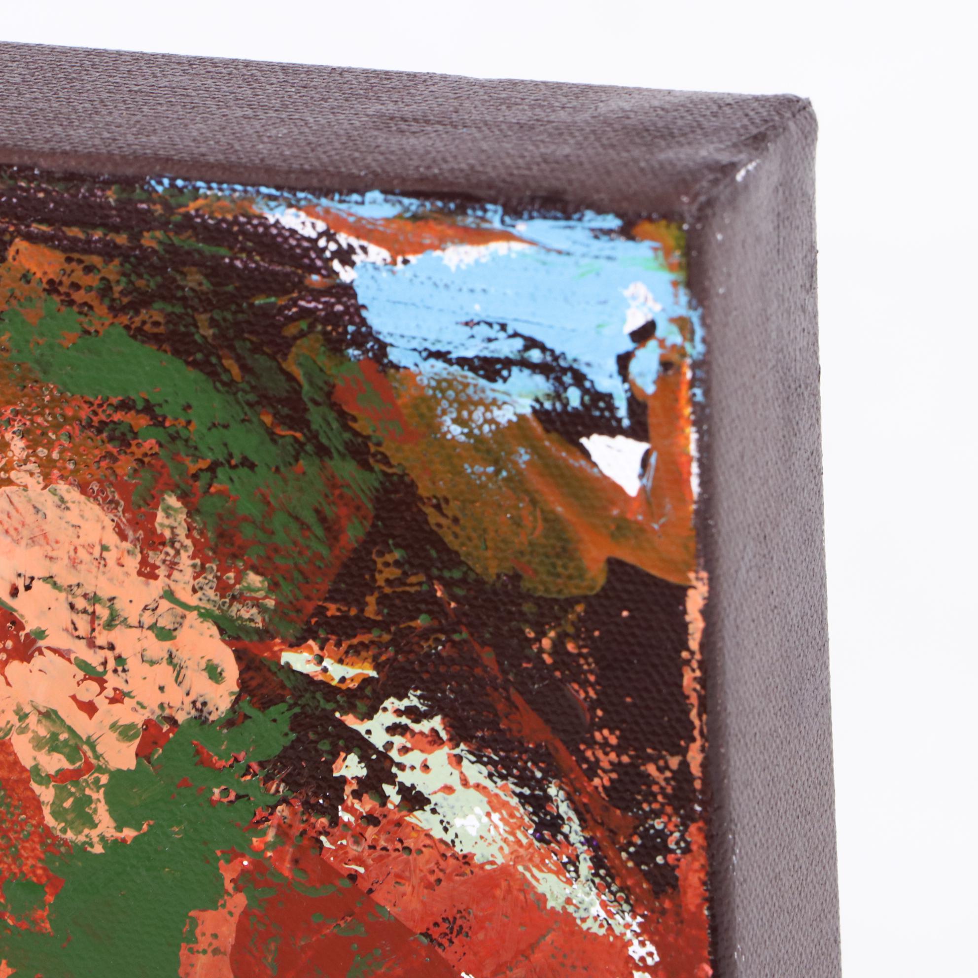 Sanna Abstract Acrylic Painting "Morning Dance" | EBTH