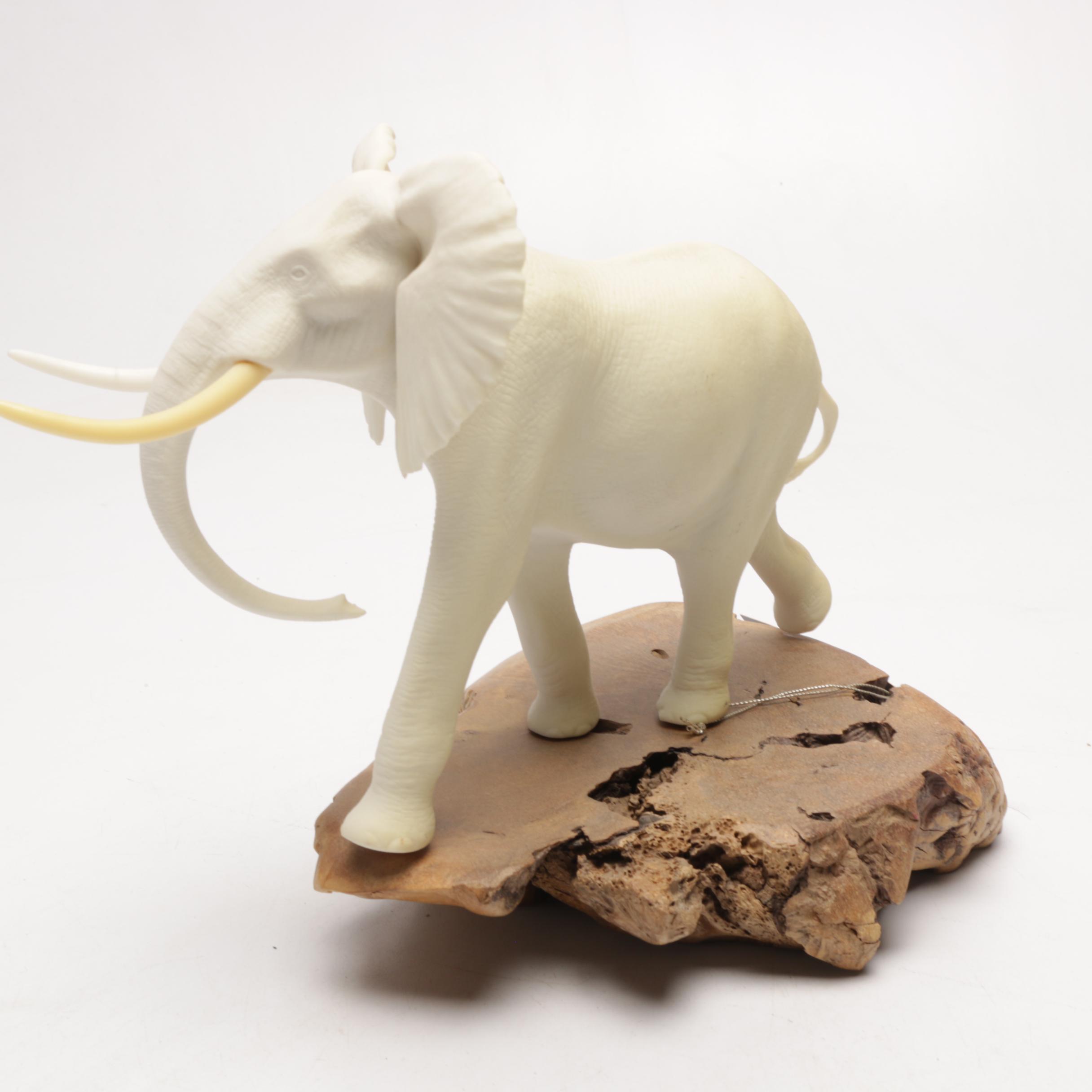 Elephant Figurines by John Perry Studios and Cetlan | EBTH