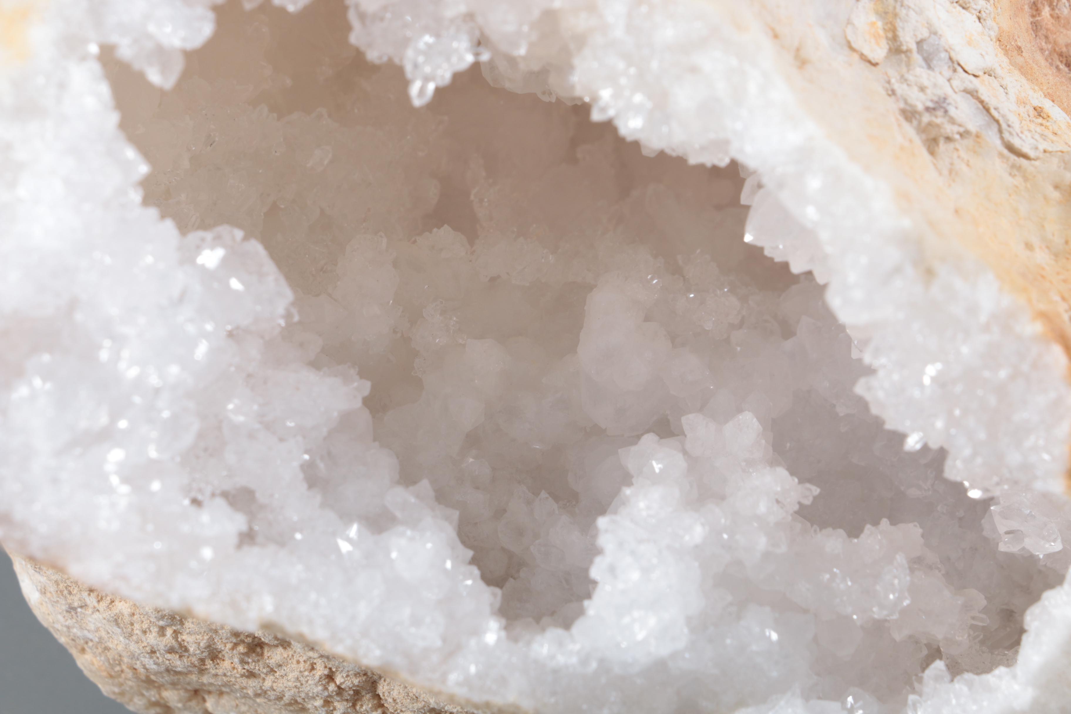 Moroccan White Quartz Geode Specimens | EBTH