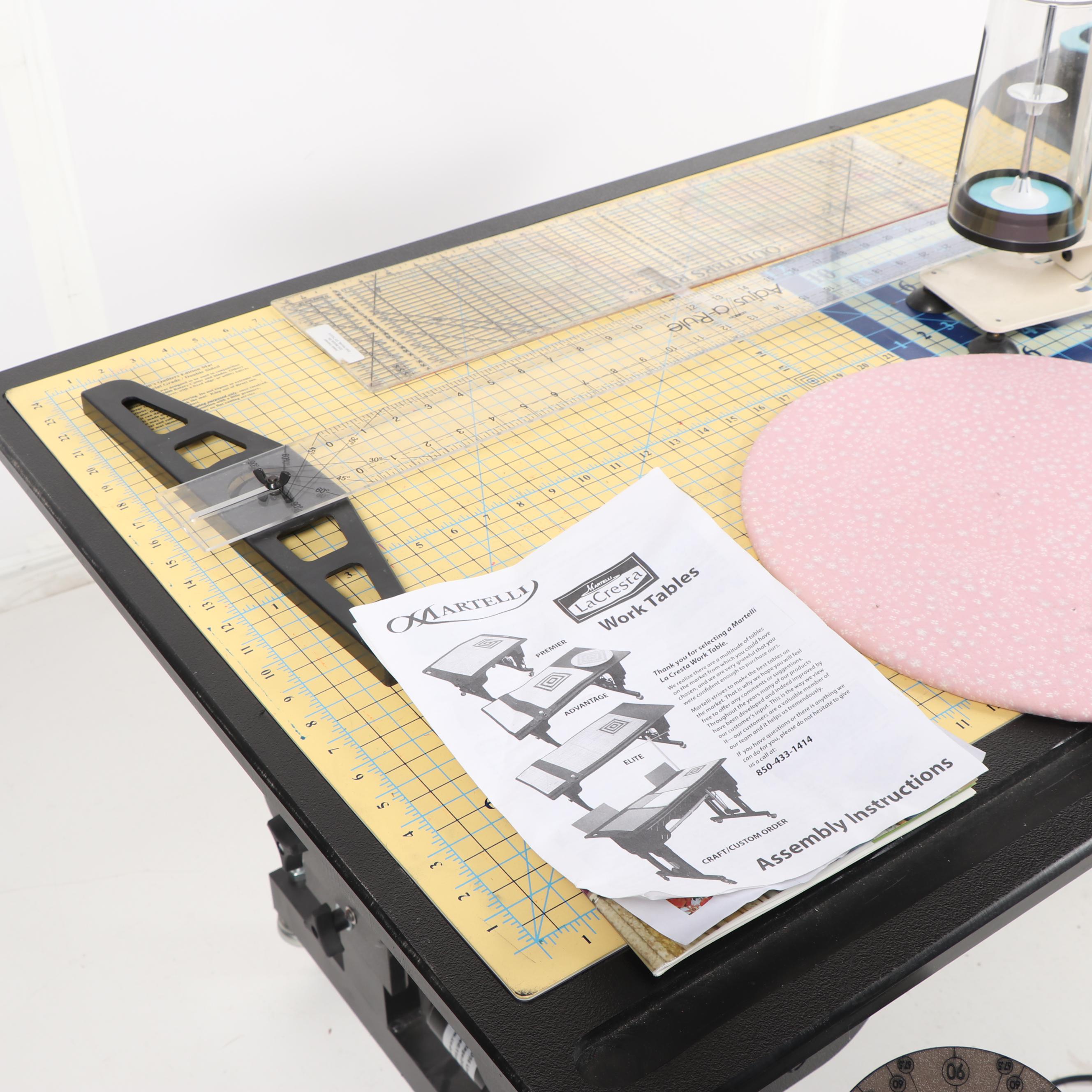 Martelli "Sir Hammer" Workstation and Cutting Table With Accessories | EBTH