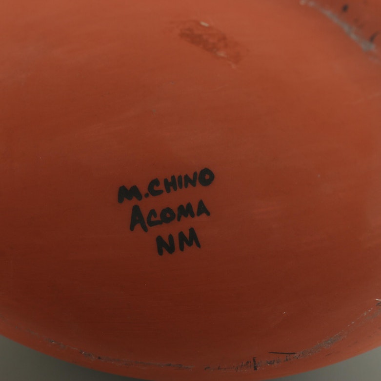 Acoma Polychrome Earthenware Pot Attributed to Marie Z. Chino | EBTH