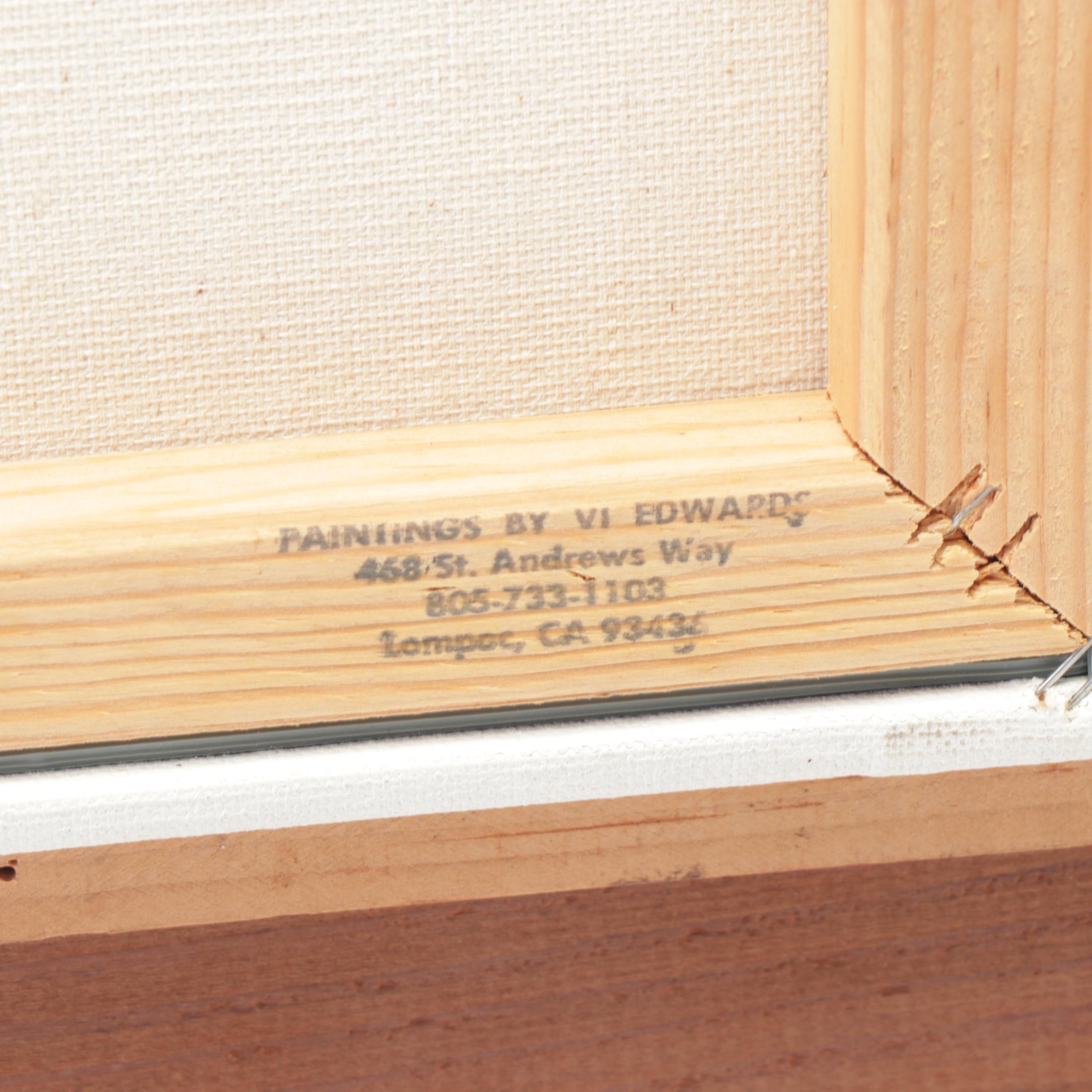 V. Edwards Oil Painting | EBTH