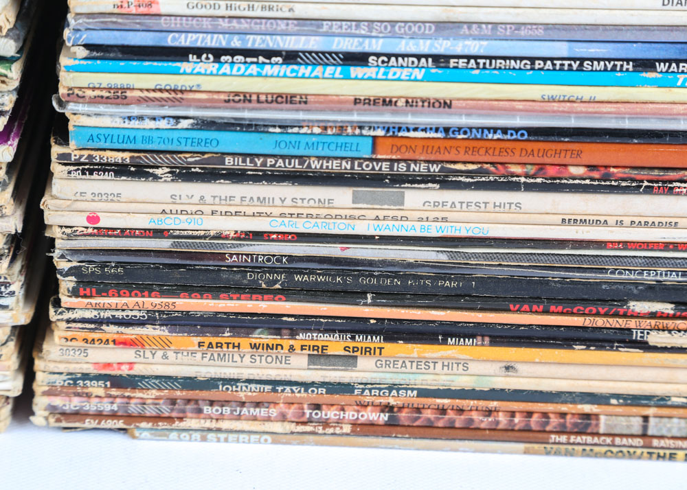 Soul and R&B Vinyl Records Including Micheal Jackson and Aretha ...