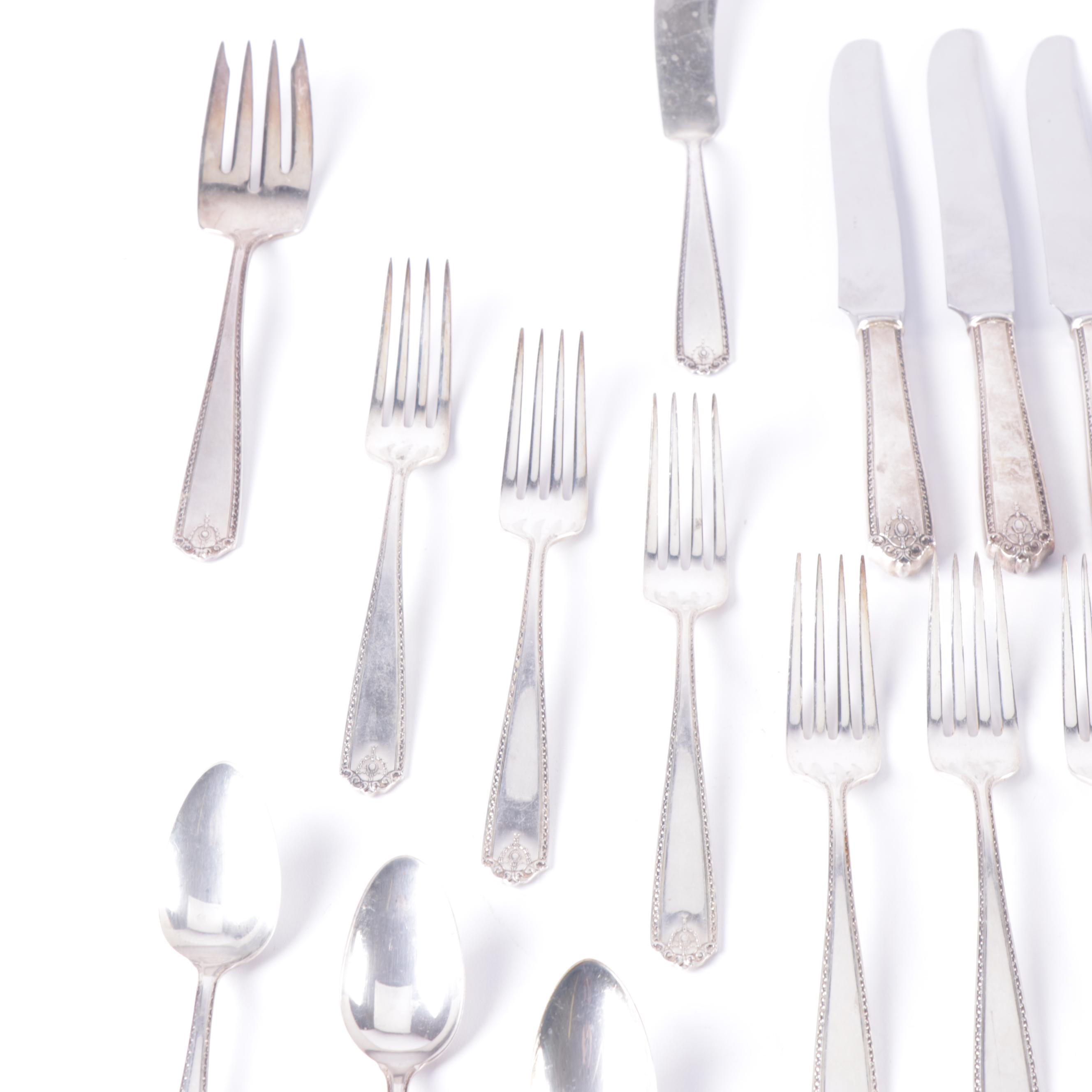 Westmorland Silver Co. "Lady Hilton" Sterling Silver Flatware, Circa ...