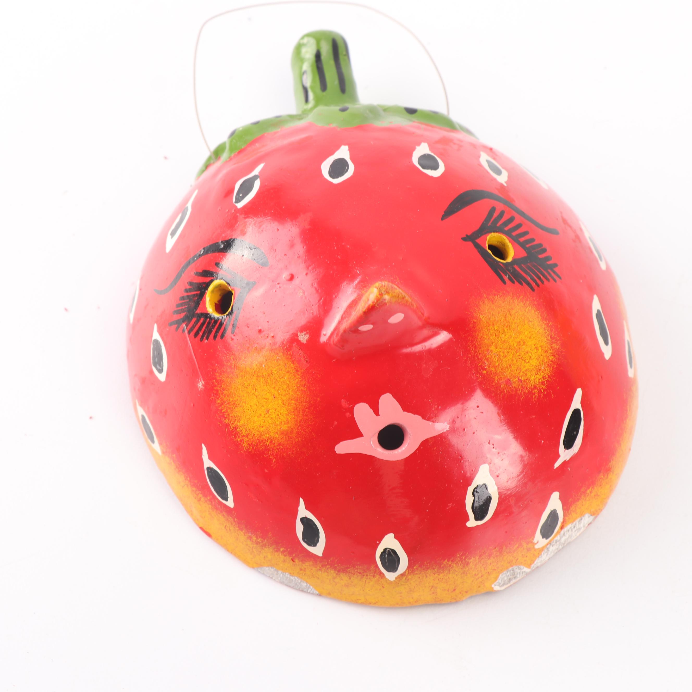 Mexican Folk Art Coconut Masks | EBTH