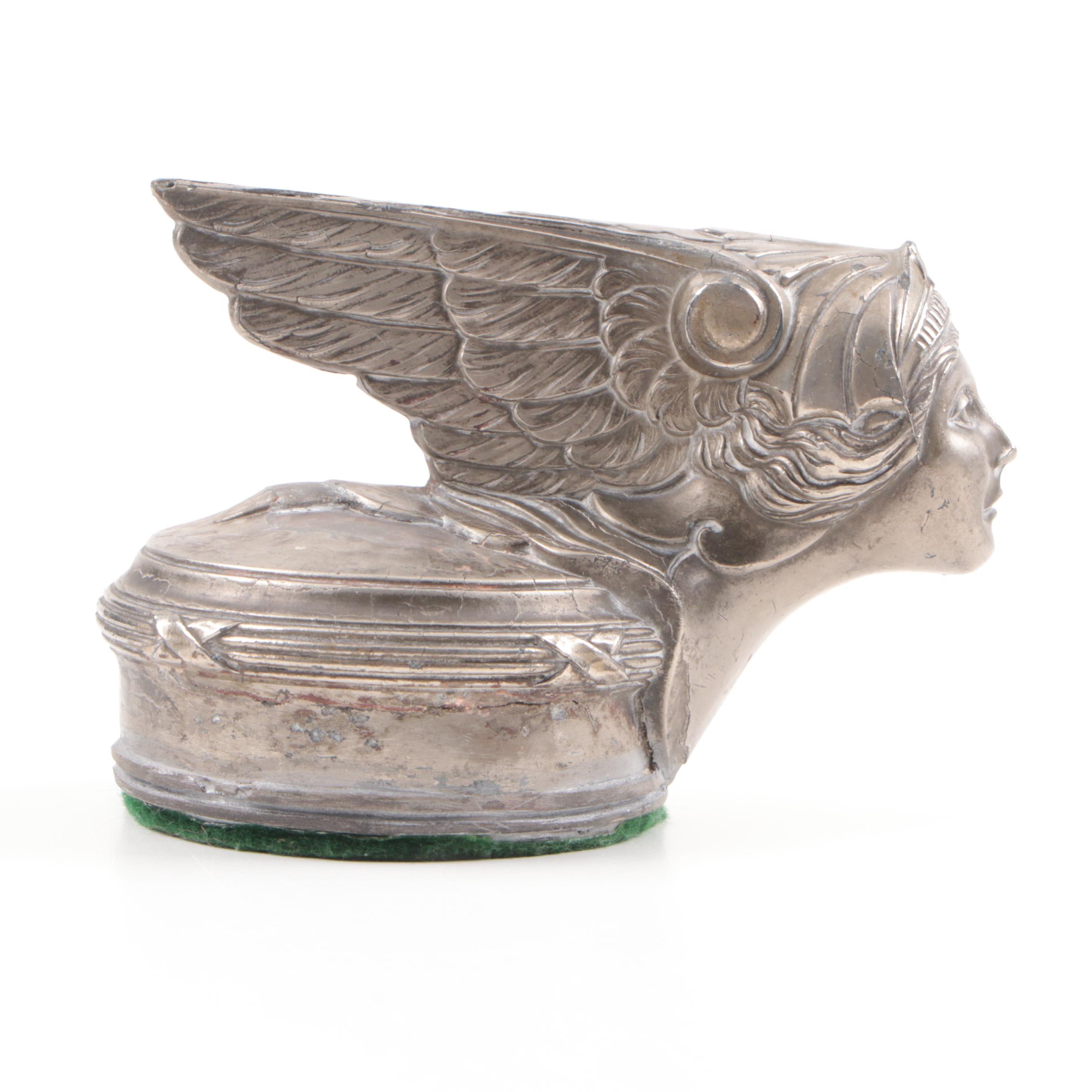 Chevrolet Art Deco "Winged Viking" Radiator Cap, Circa 1929-1931 | EBTH