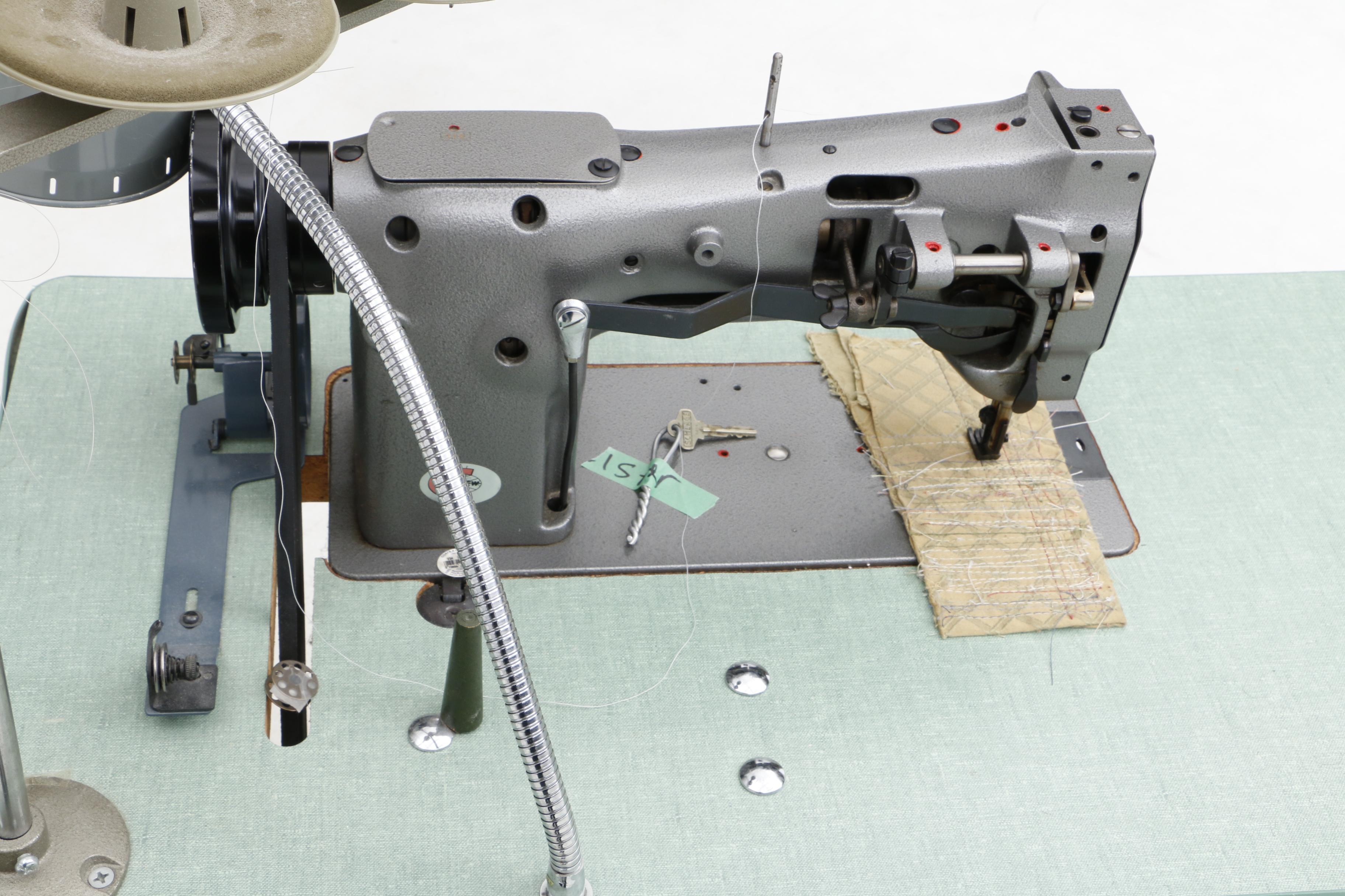 Consew 206RB-1 Sewing Machine and Work Table | EBTH
