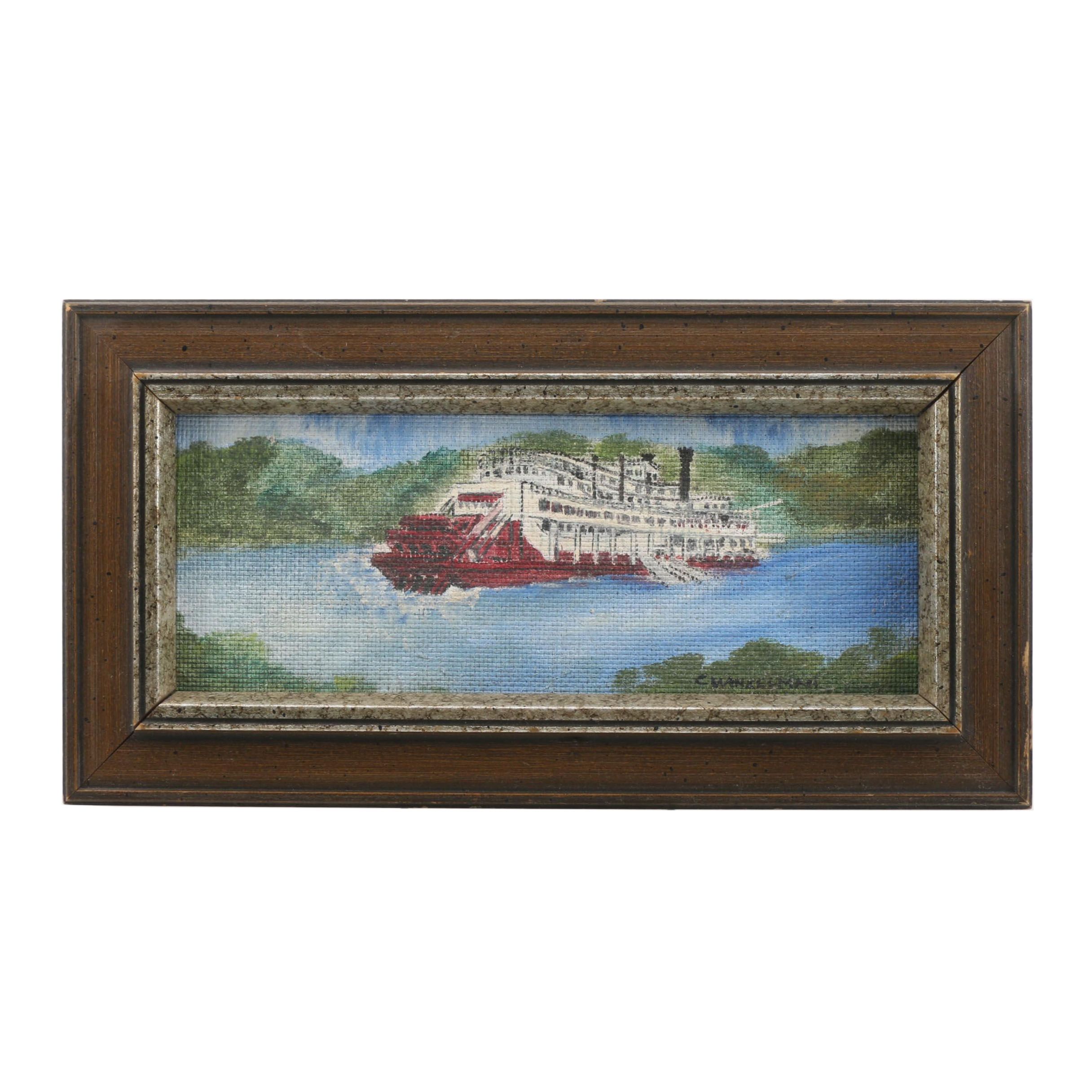 Carol Winkelman Brown Painting "Rolling on the River" | EBTH