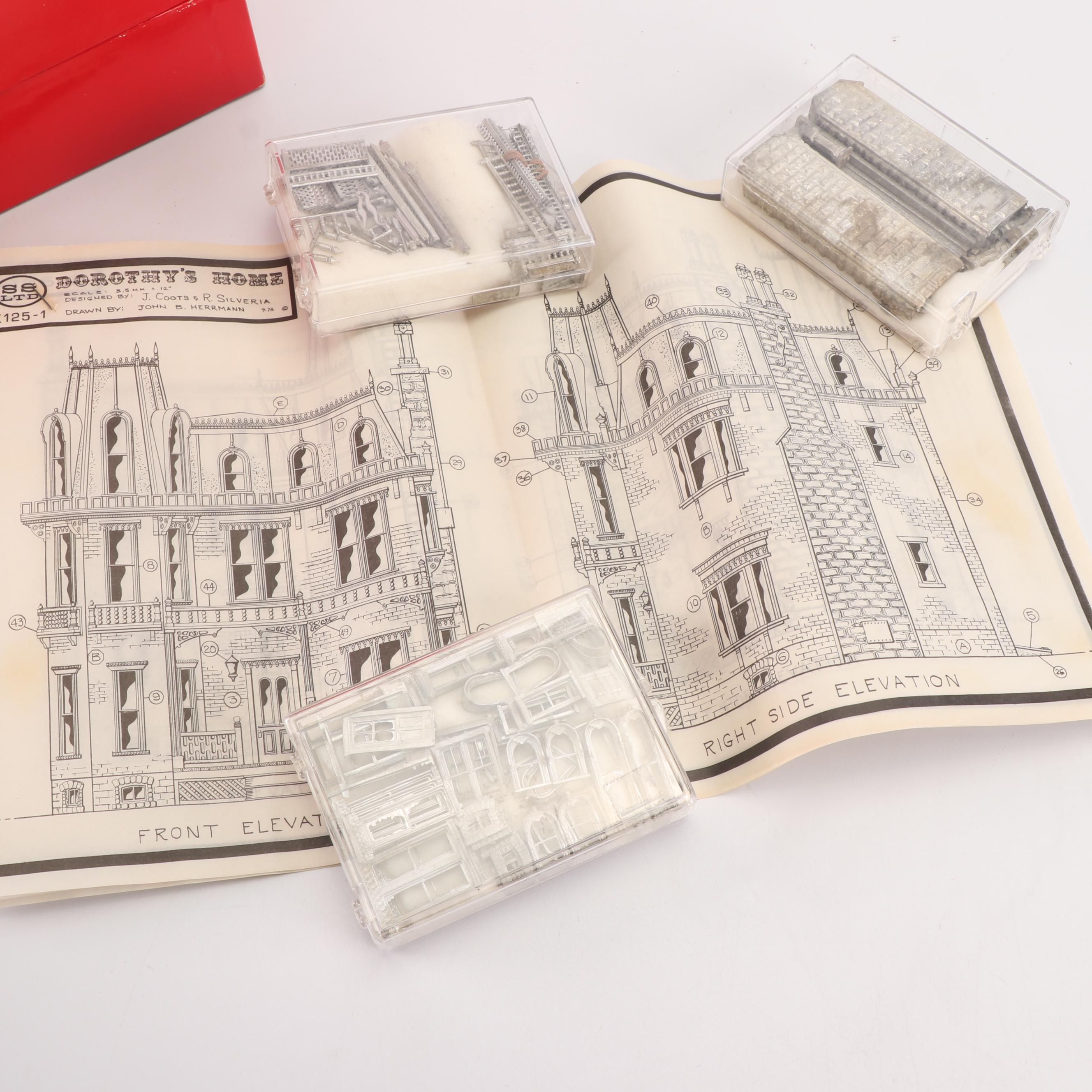 Scale Structures Ltd. Building and Structure Model Kits, Mid-20th ...