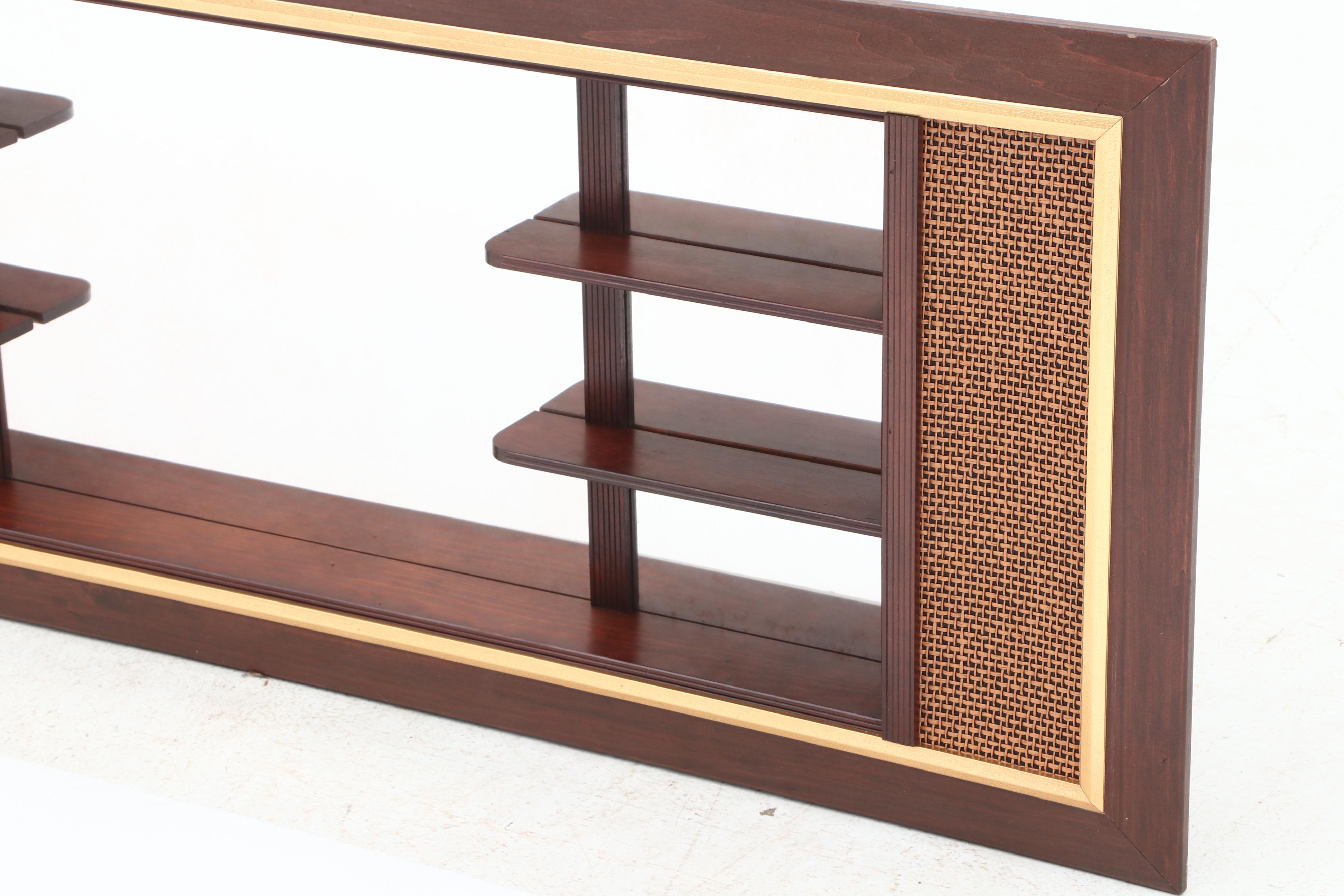 Mid Century Modern Shadow Box Mirror by Illinois Moulding Co. | EBTH