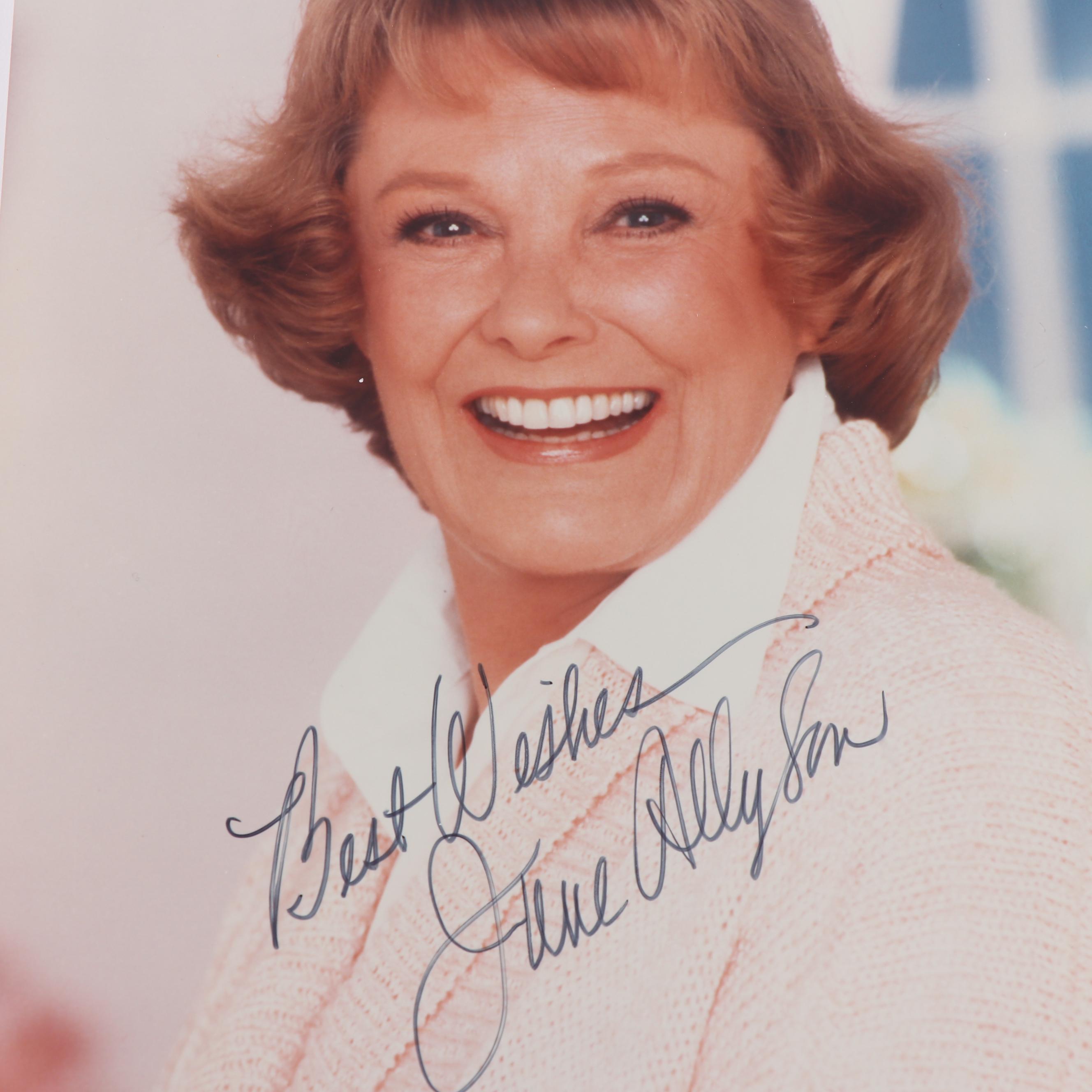 June Allyson Autographed Photo | EBTH