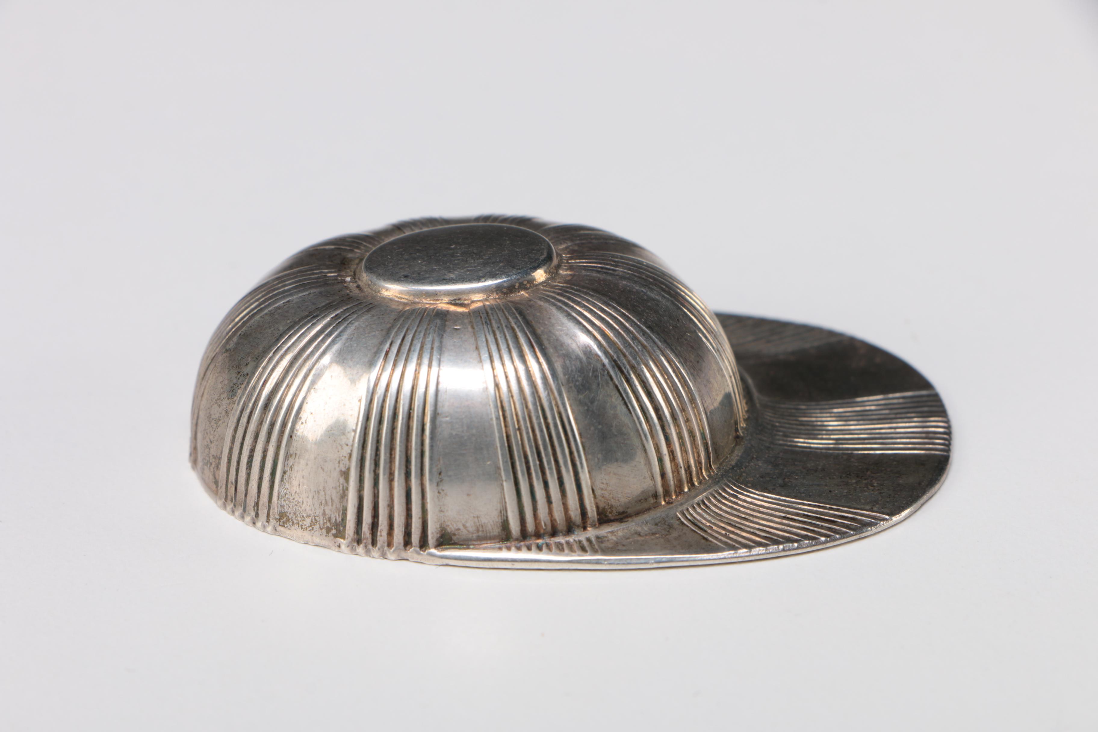Alfred Marston English Sterling Silver Jockey Cap Tea Caddy Scoop, 1912 ...