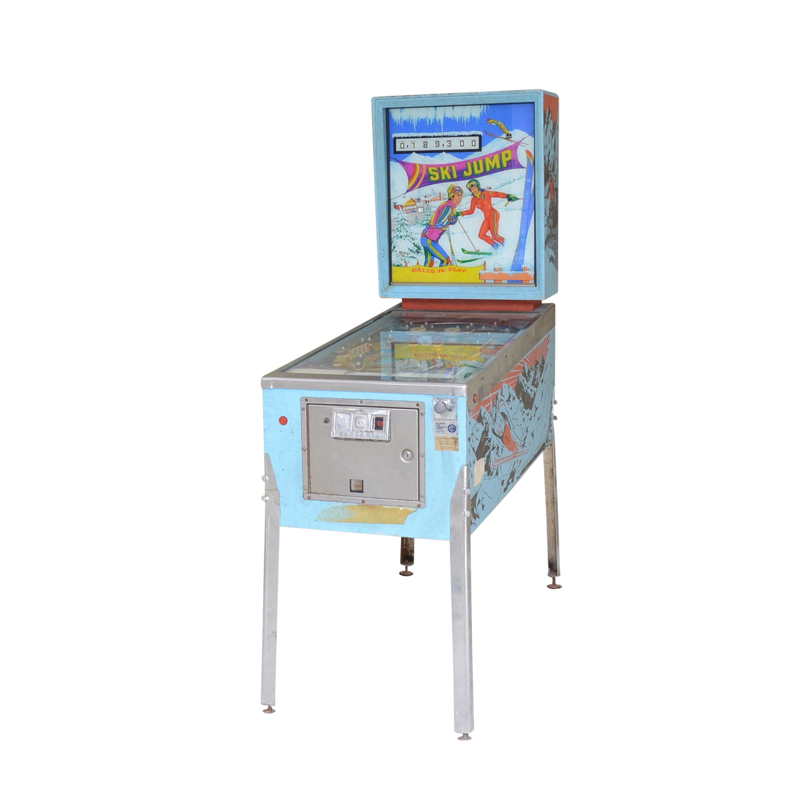 Zaccaria Vintage "Ski Jump" Pinball Machine | EBTH