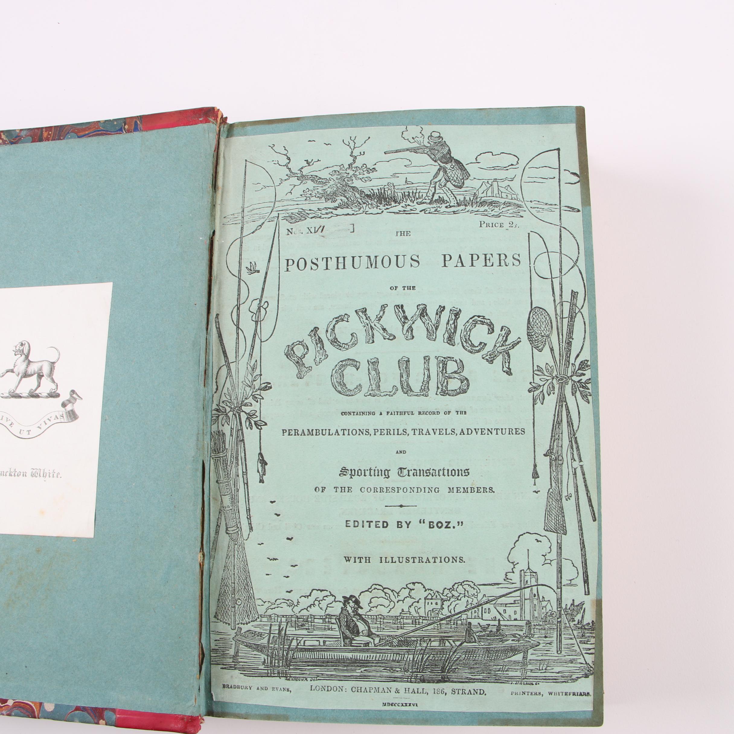 First Edition Early Impression "Pickwick Papers" by Charles Dickens | EBTH