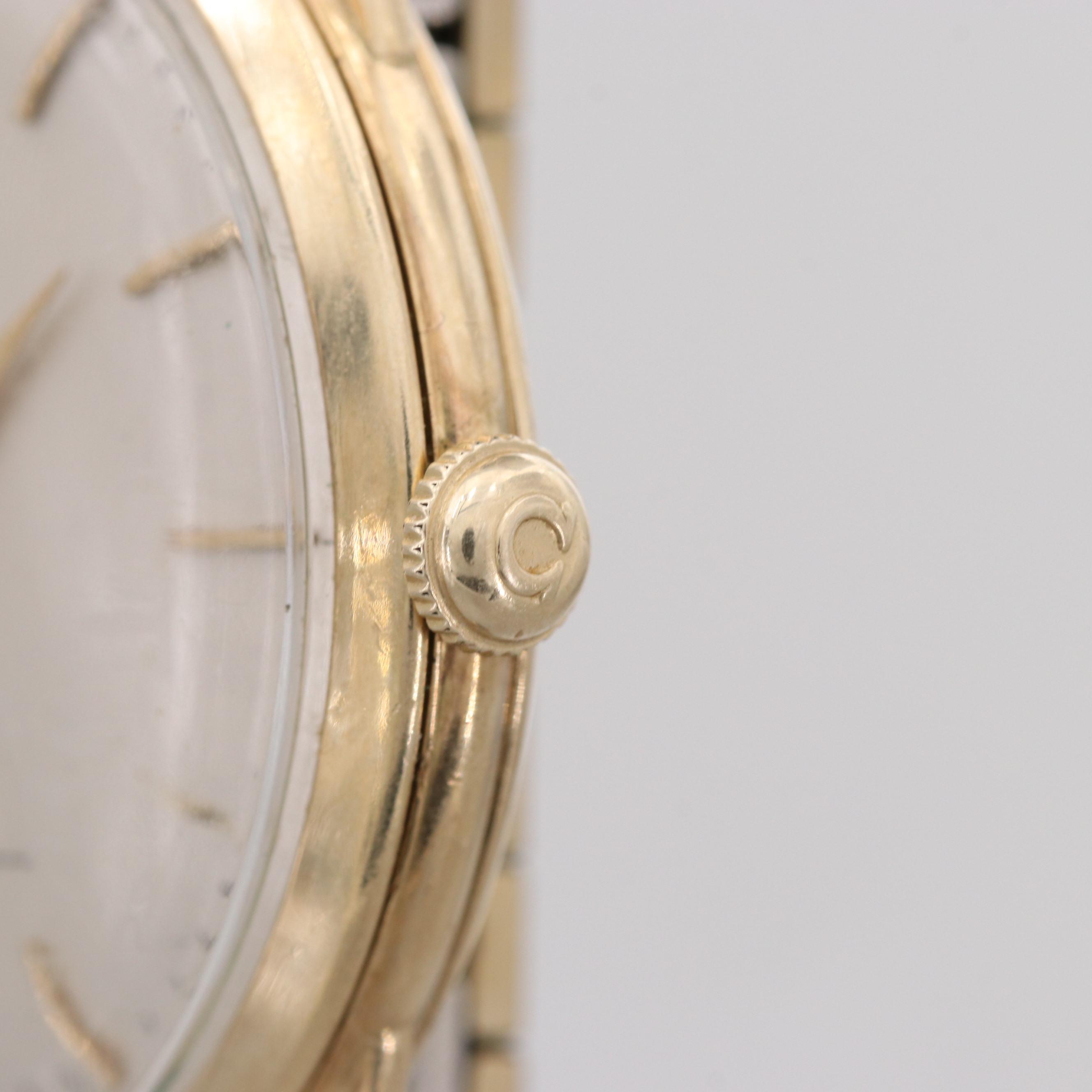 Omega 10K Gold Filled Automatic Wristwatch | EBTH