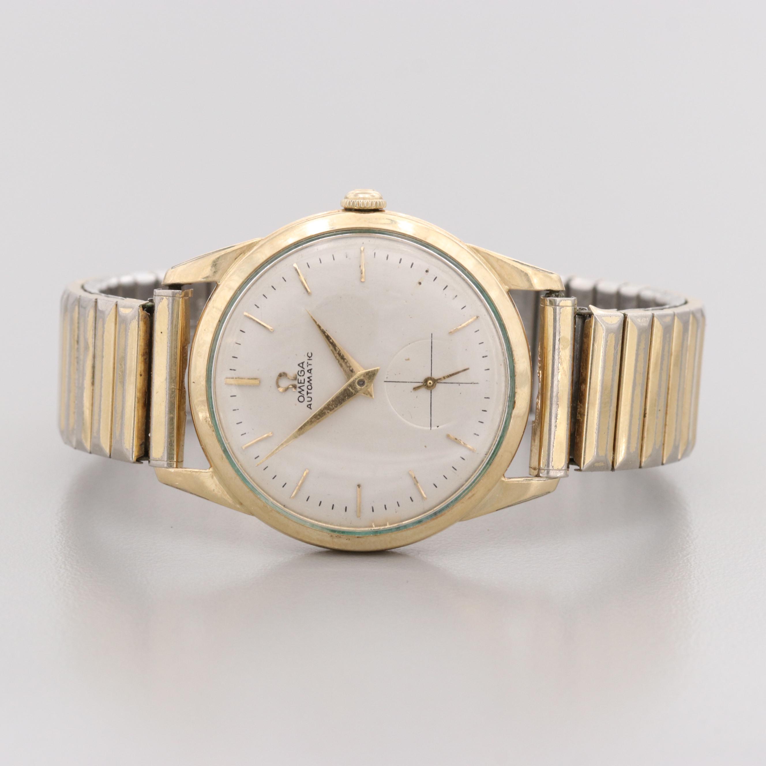 Omega 10K Gold Filled Automatic Wristwatch | EBTH