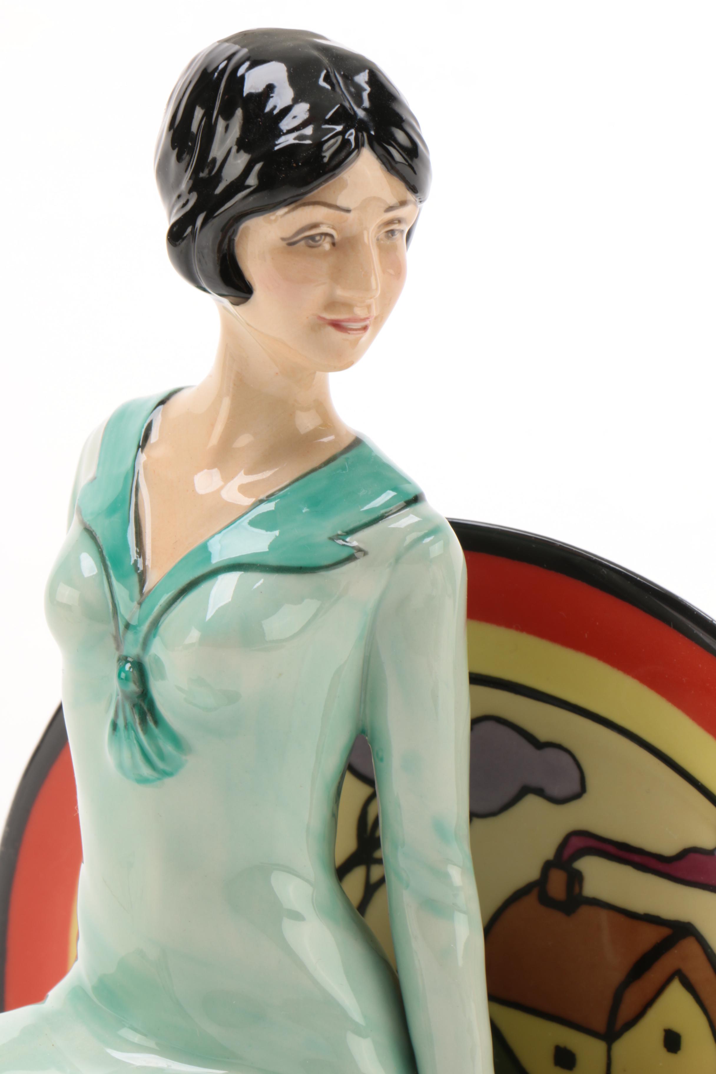 Kevin Francis Limited Edition and Signed "Young Clarice Cliff ...