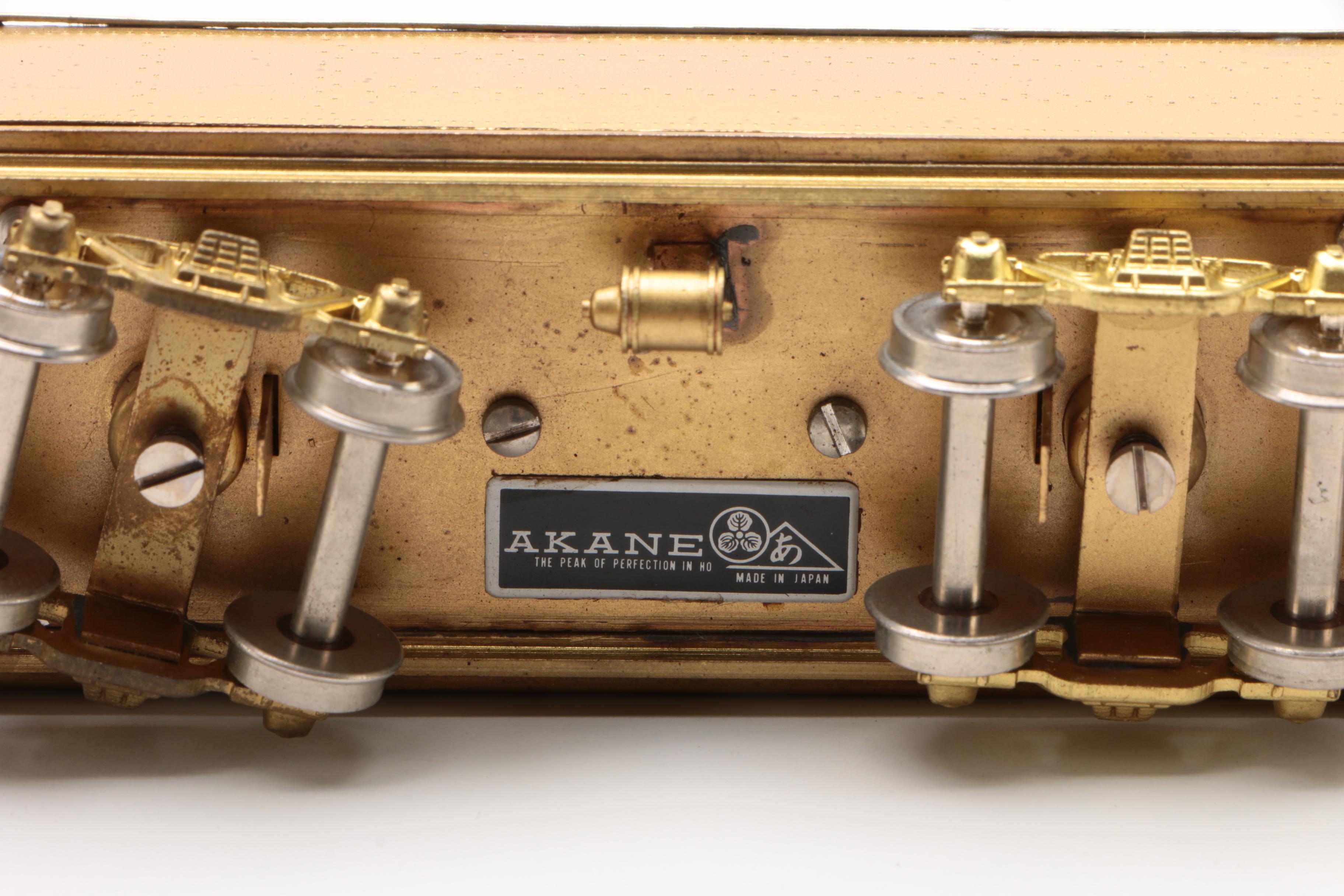 Japanese HO Scale Brass Train Locomotives and Coal Cars, Mid-Century | EBTH