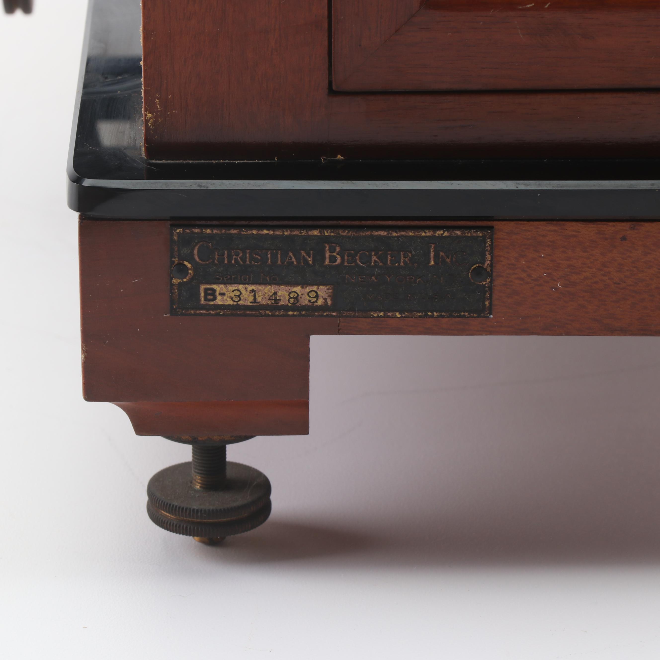 Christian Becker Analytical Balance Scale with Microscope, c. 1920s | EBTH