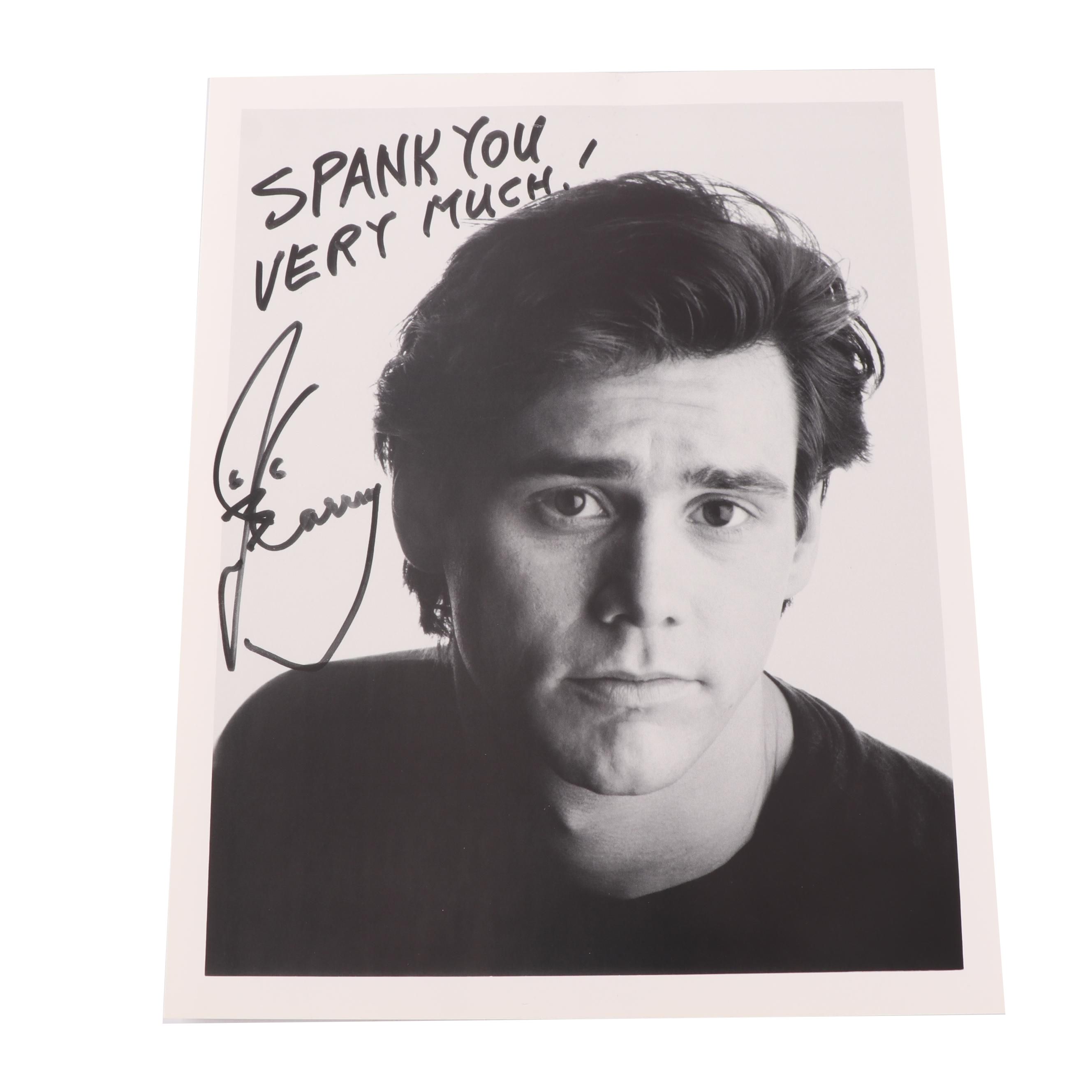 Jim Carrey Autographed Photo | EBTH