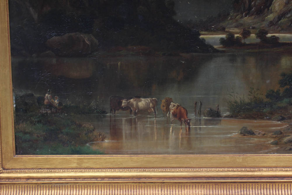 Bartholomew Smith Oil Painting "Hawes Water, Cumberland" | EBTH