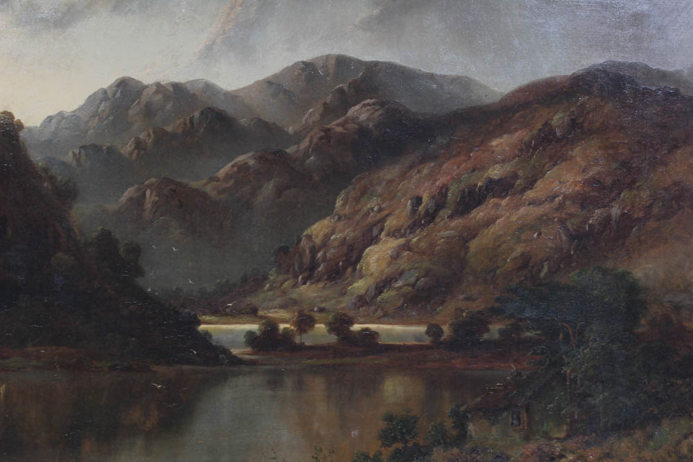 Bartholomew Smith Oil Painting "Hawes Water, Cumberland" | EBTH