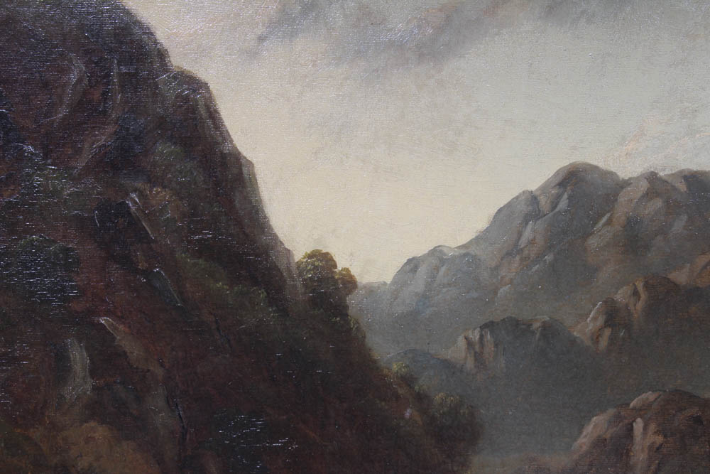 Bartholomew Smith Oil Painting "Hawes Water, Cumberland" | EBTH