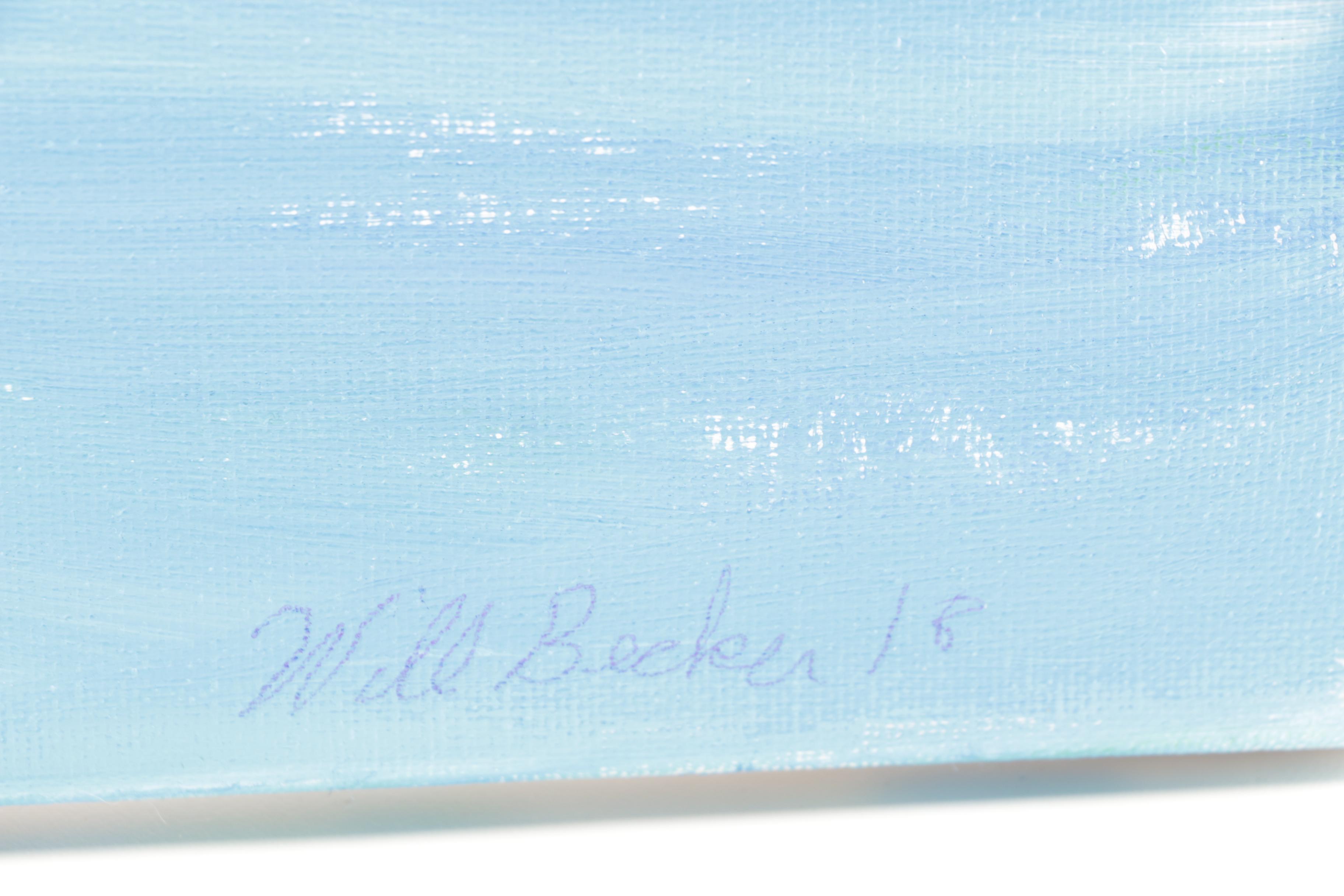 Will Becker 2018 Acrylic Painting "View from the Bluff Along the Ohio ...