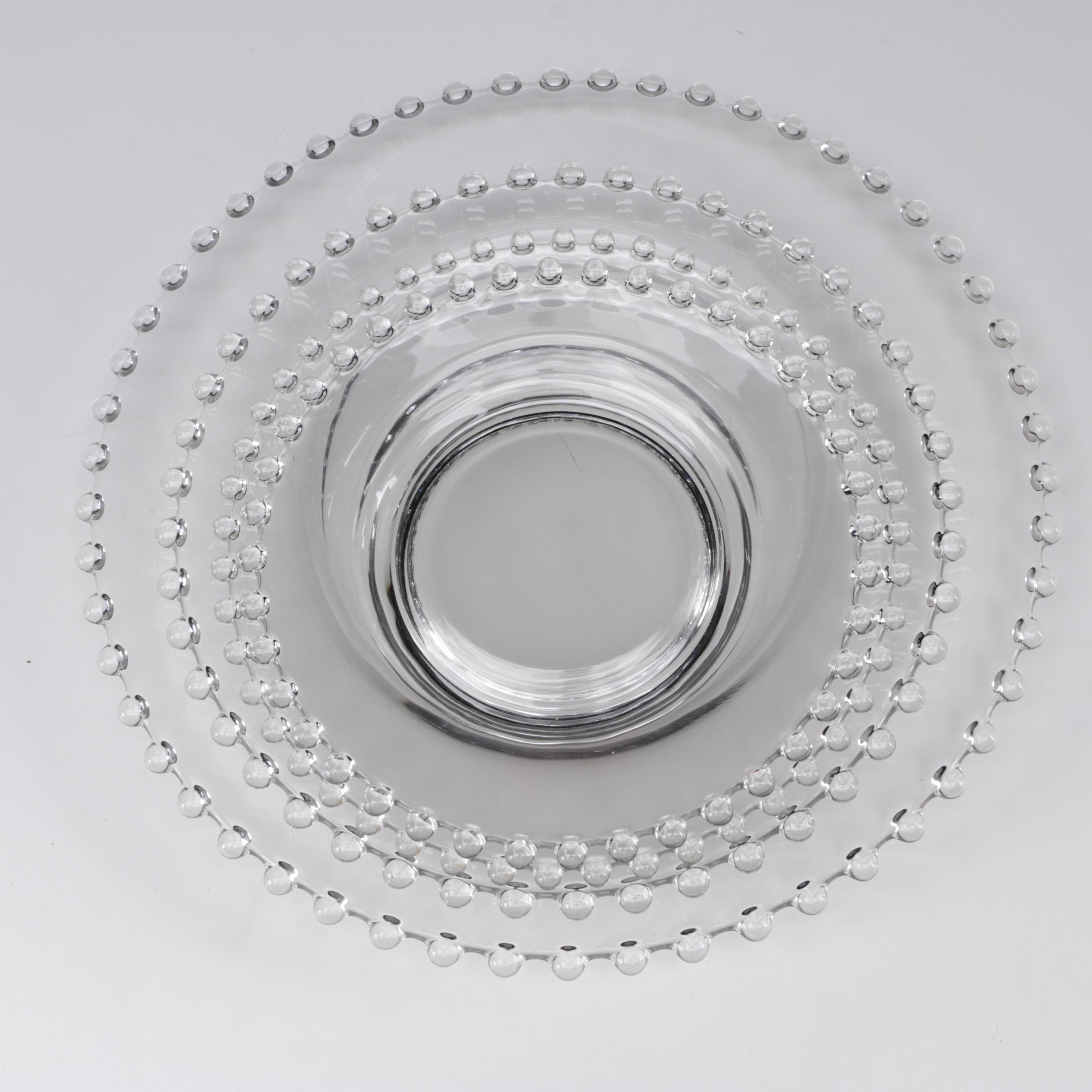 Imperial Glass Co. "Candlewick" Plates | EBTH