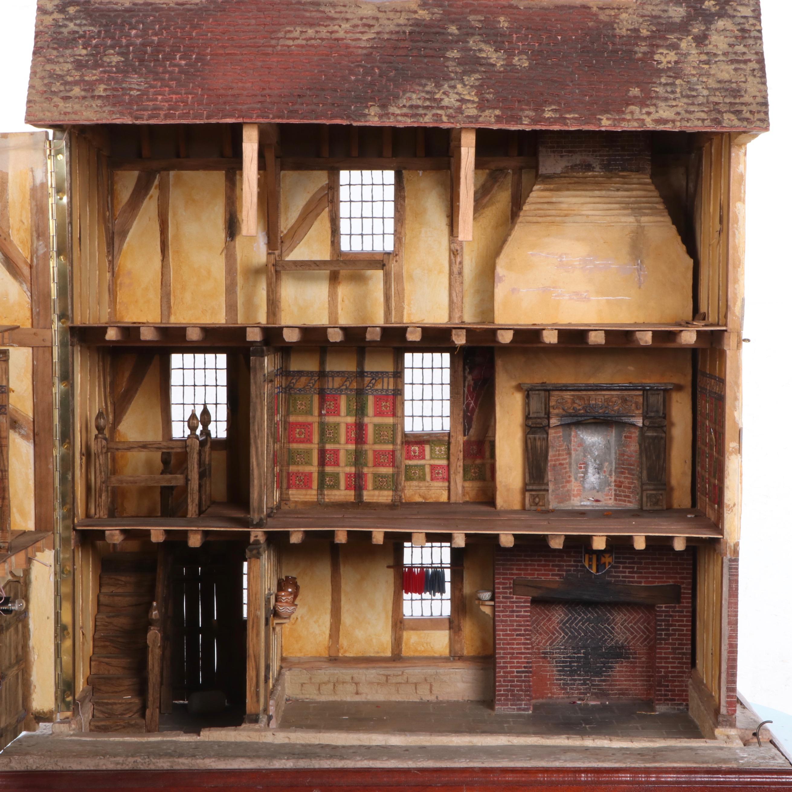 Peter Mattinson Goodramsgate House Electrified Tudor Dollhouse | EBTH