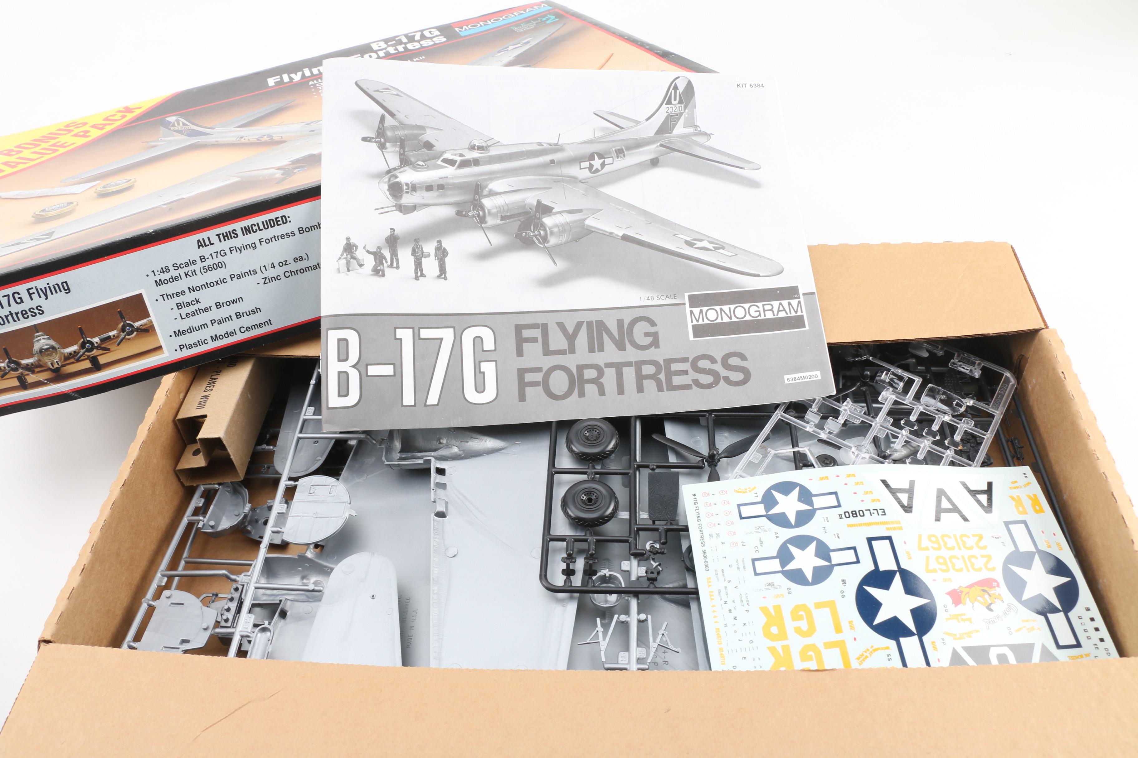 American and German World War II Airplane Model Kits | EBTH