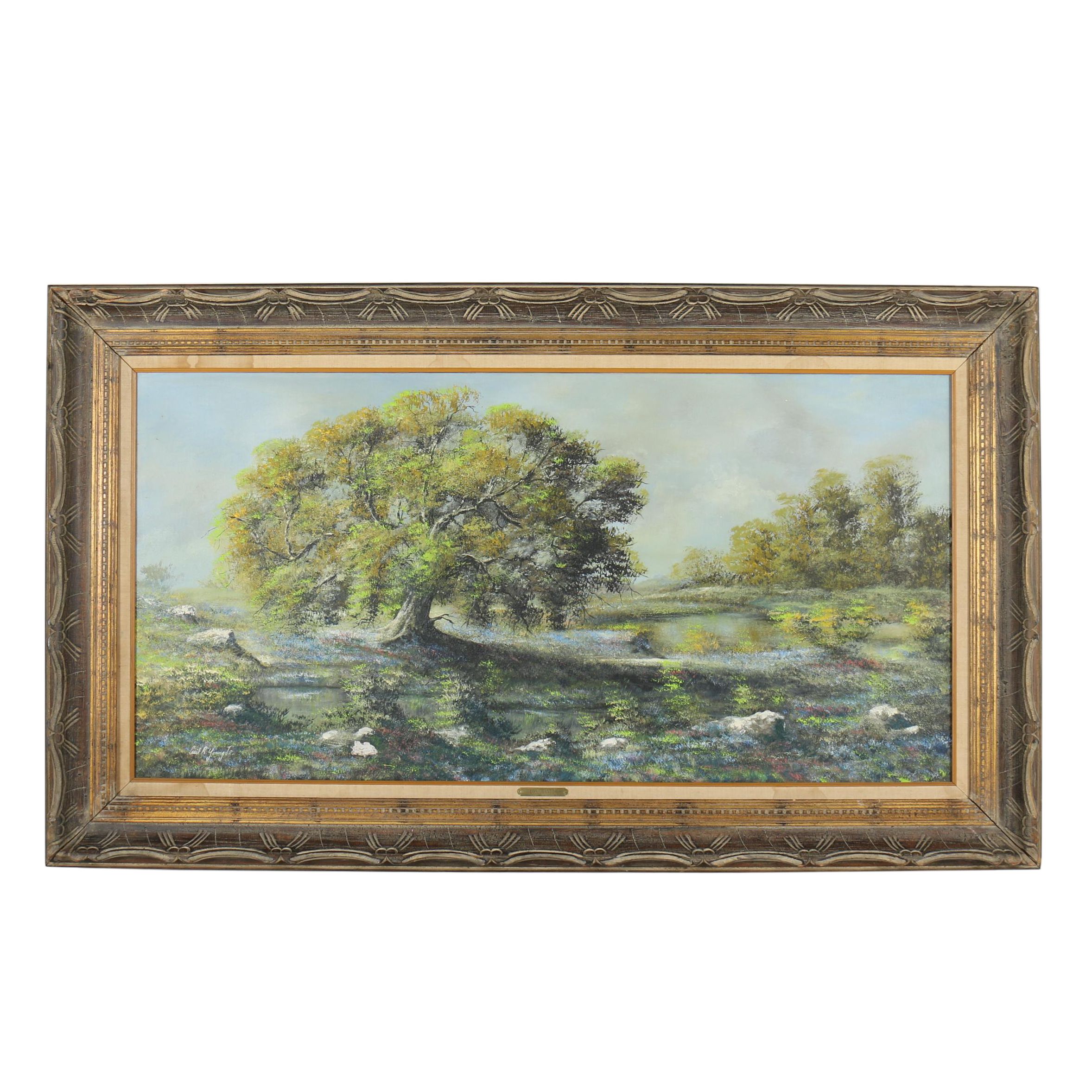 Cecil R. Young Jr. Oil Painting "Los Grande" | EBTH