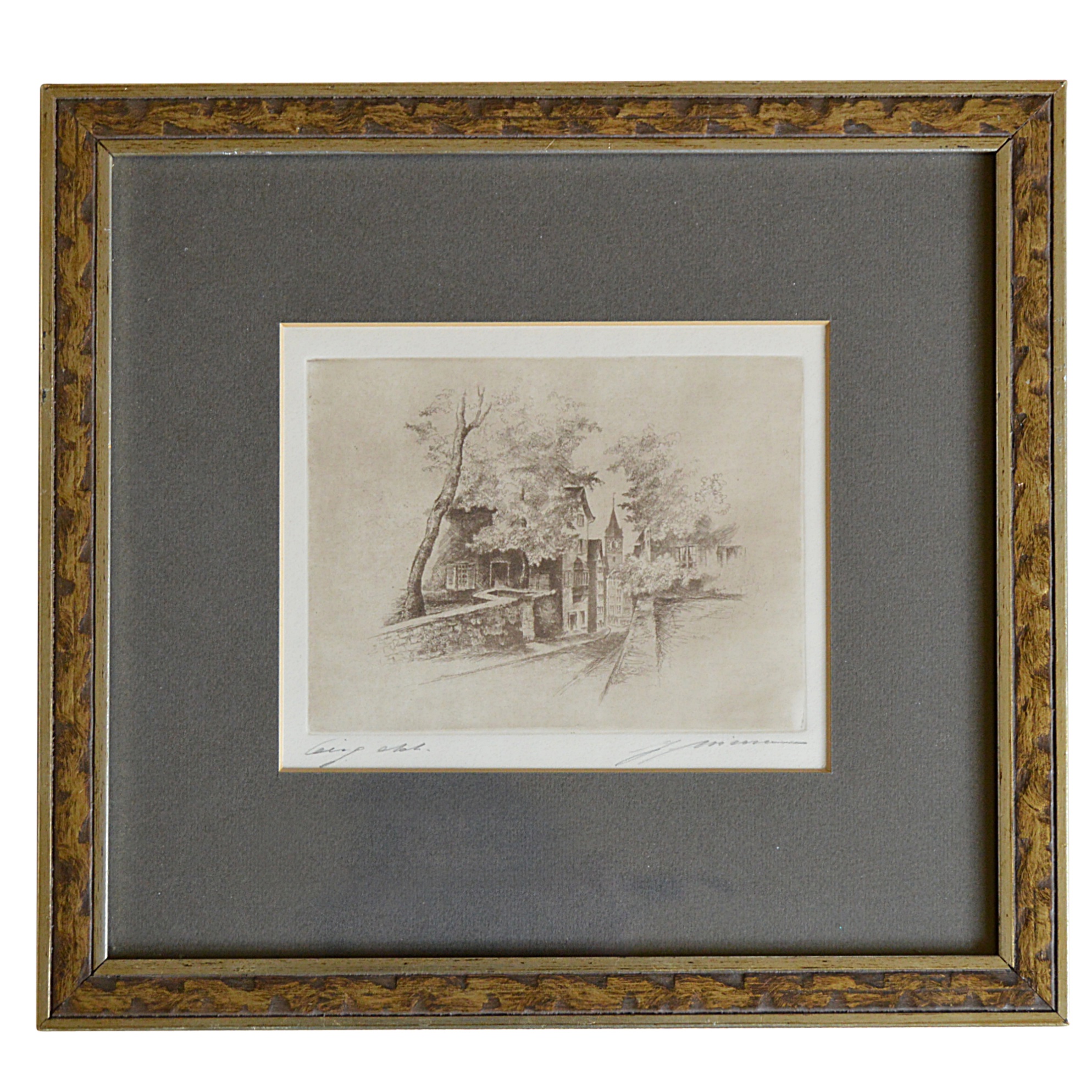 M. Zobell European Landscape Etchings | EBTH