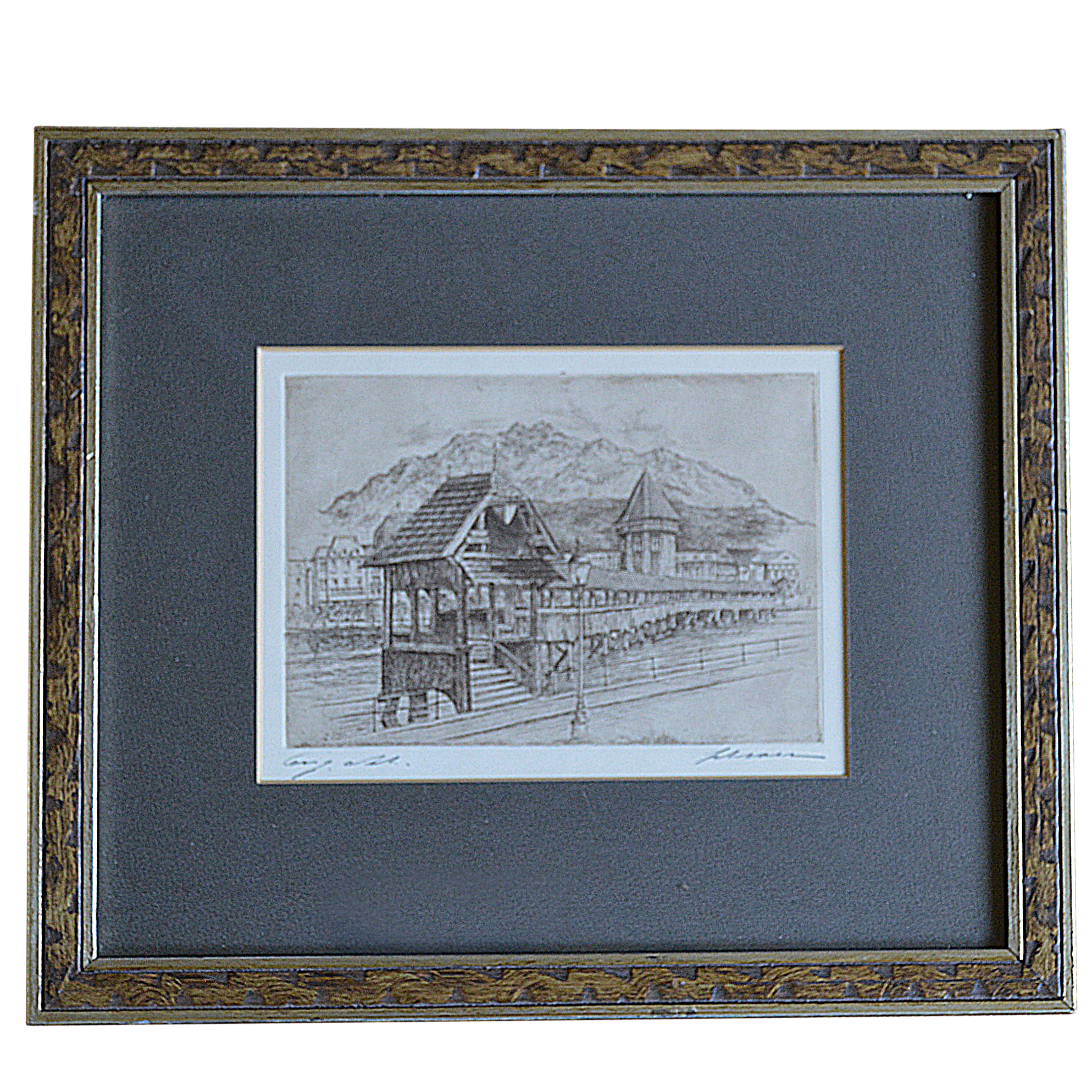 M. Zobell European Landscape Etchings | EBTH