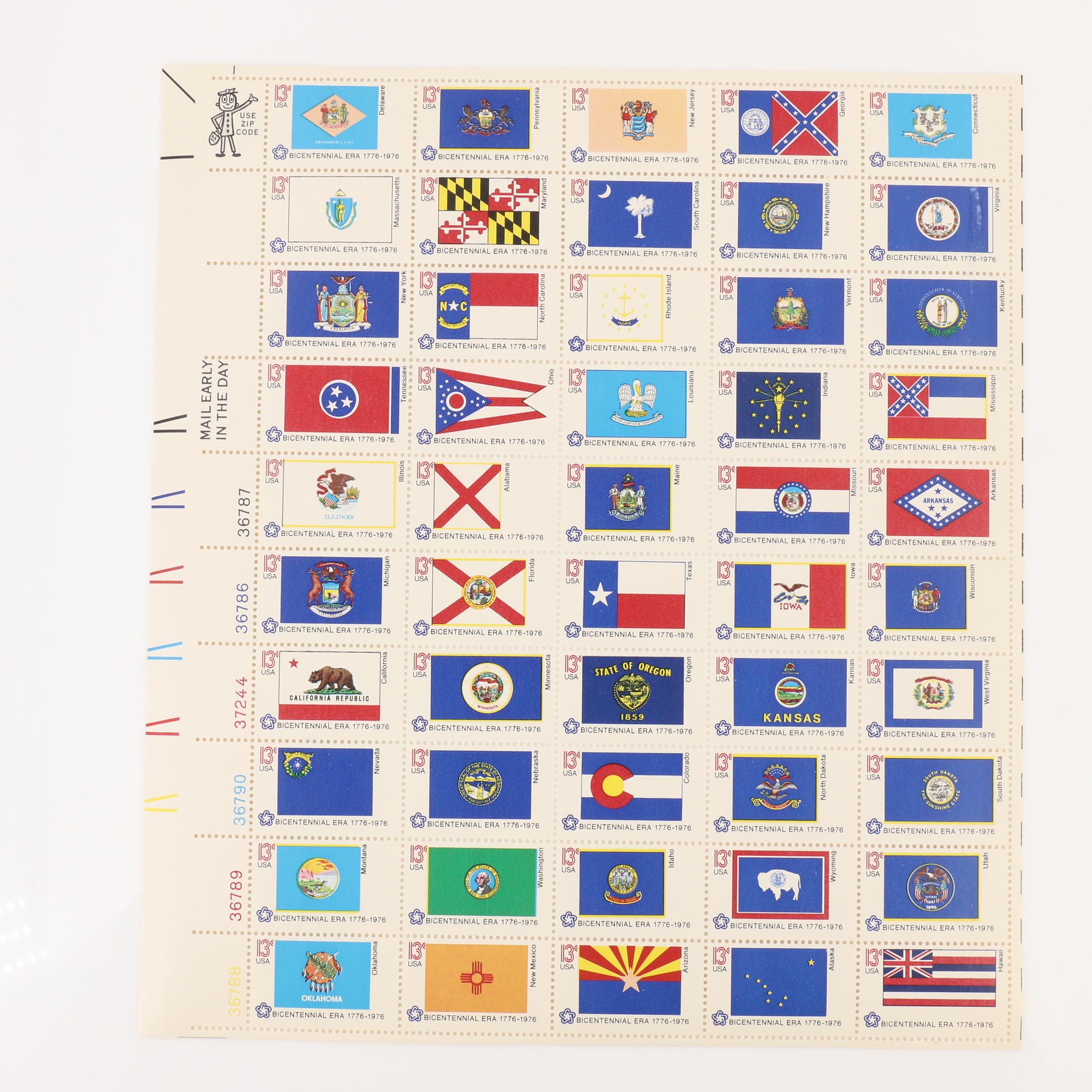 Group of Seven Harco Mint Sheet Files of U.S. Stamp Sheets | EBTH