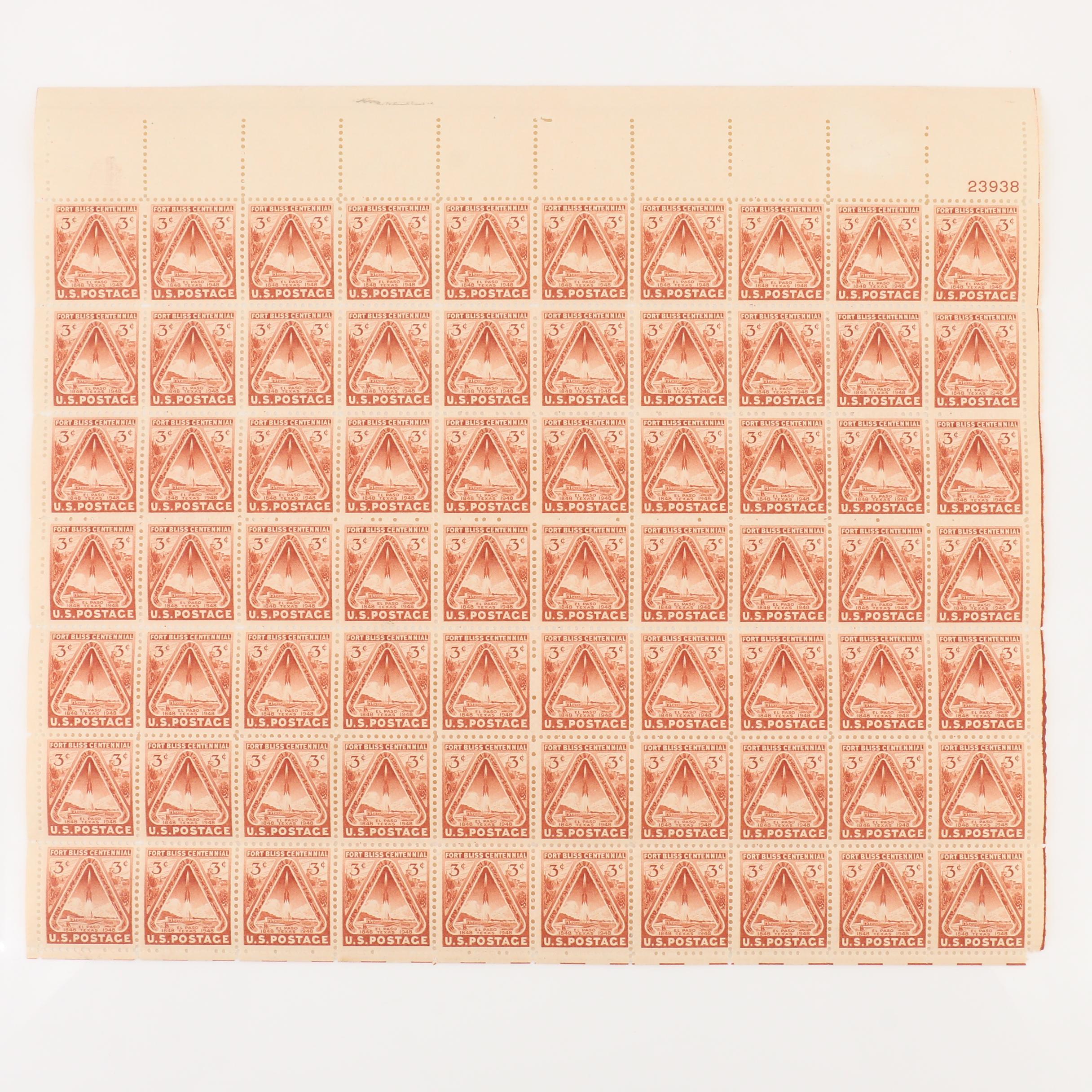 Group of Seven Harco Mint Sheet Files of U.S. Stamp Sheets | EBTH