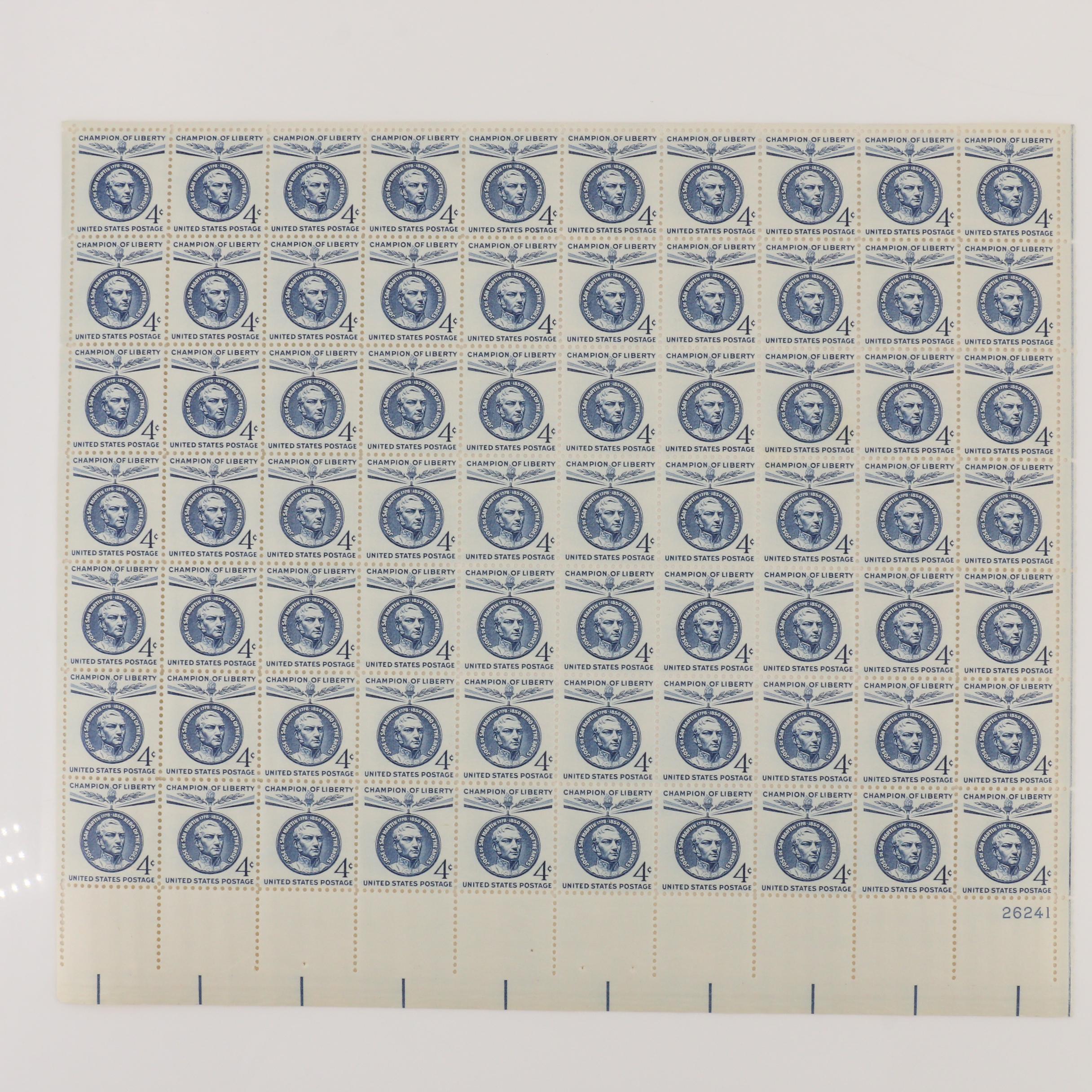 Group of Seven Harco Mint Sheet Files of U.S. Stamp Sheets | EBTH