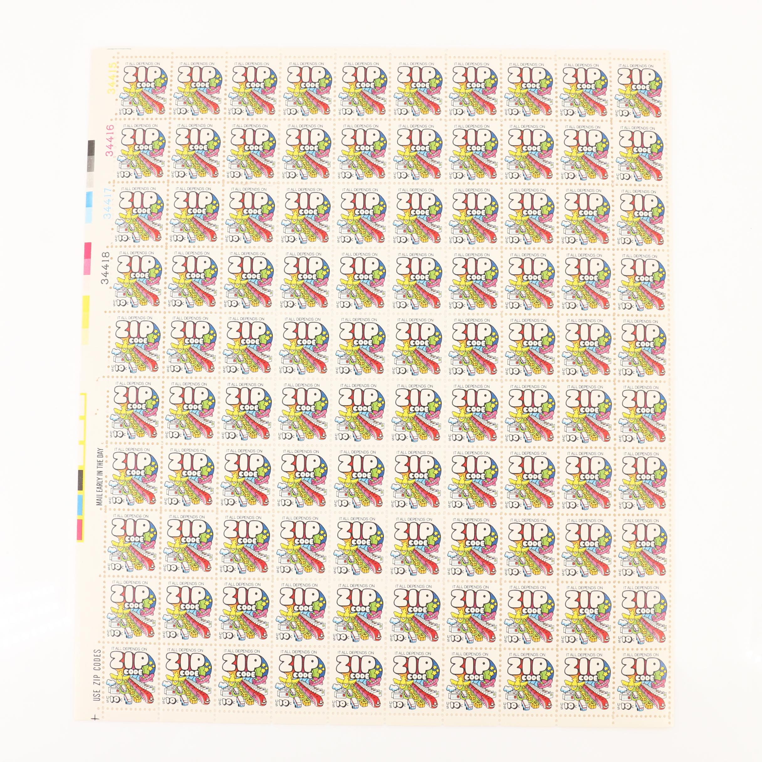 Group of Two Harco Mint Sheet Files of U.S. Stamp Sheets | EBTH