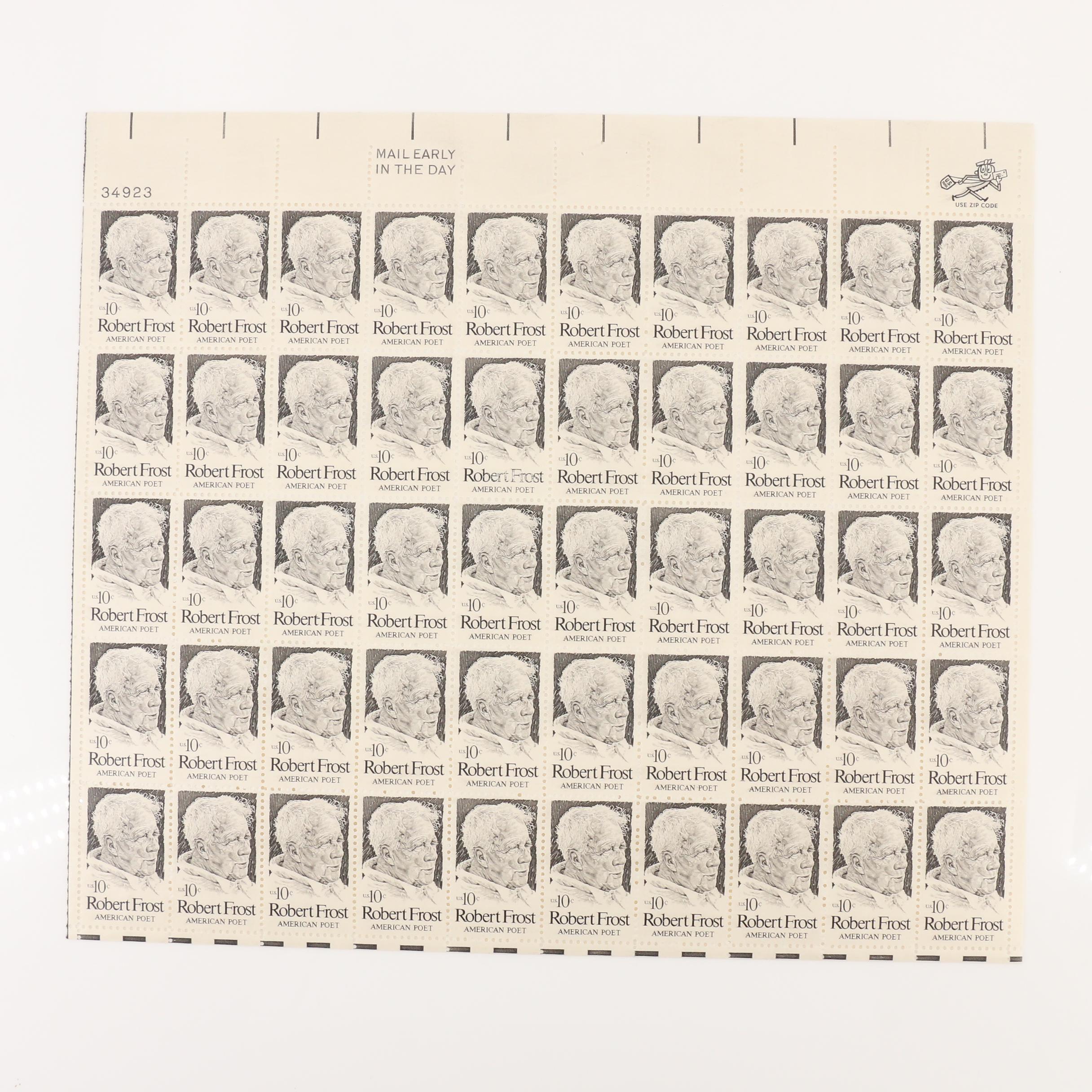 Group of Two Harco Mint Sheet Files of U.S. Stamp Sheets | EBTH