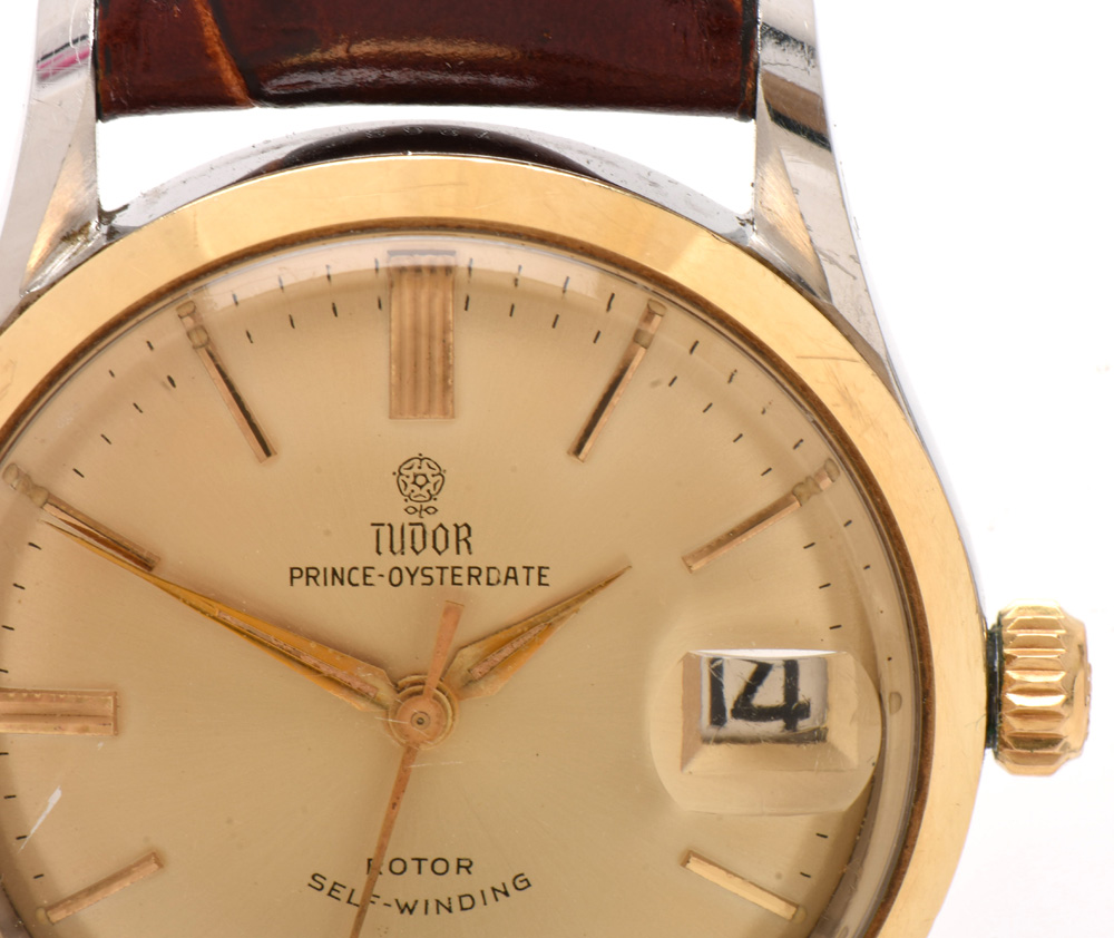 Tudor Prince Two-Tone Oysterdate Rotor Self-Winding 33mm Mode 7968 ...
