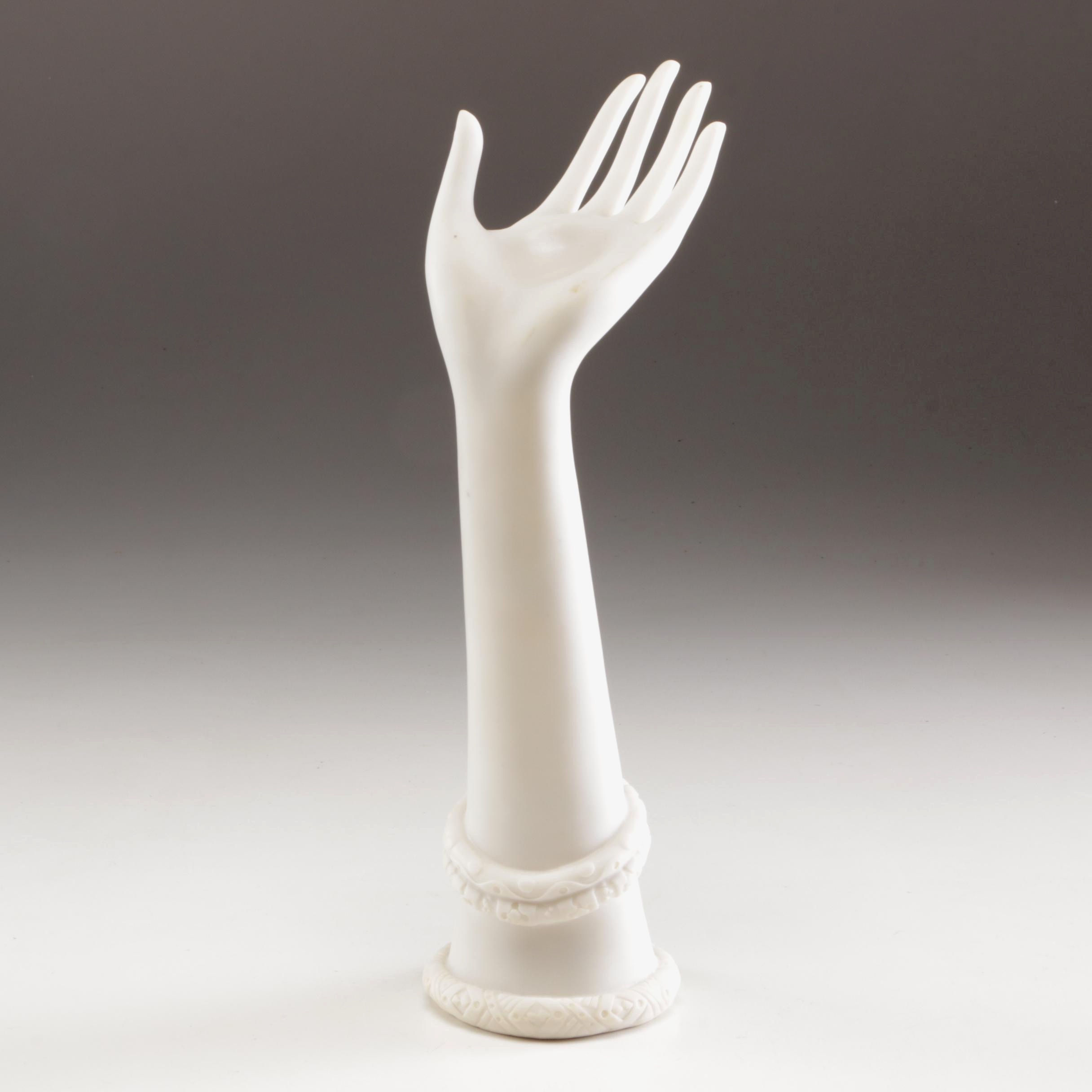 Alabaster Hand Sculpture | EBTH