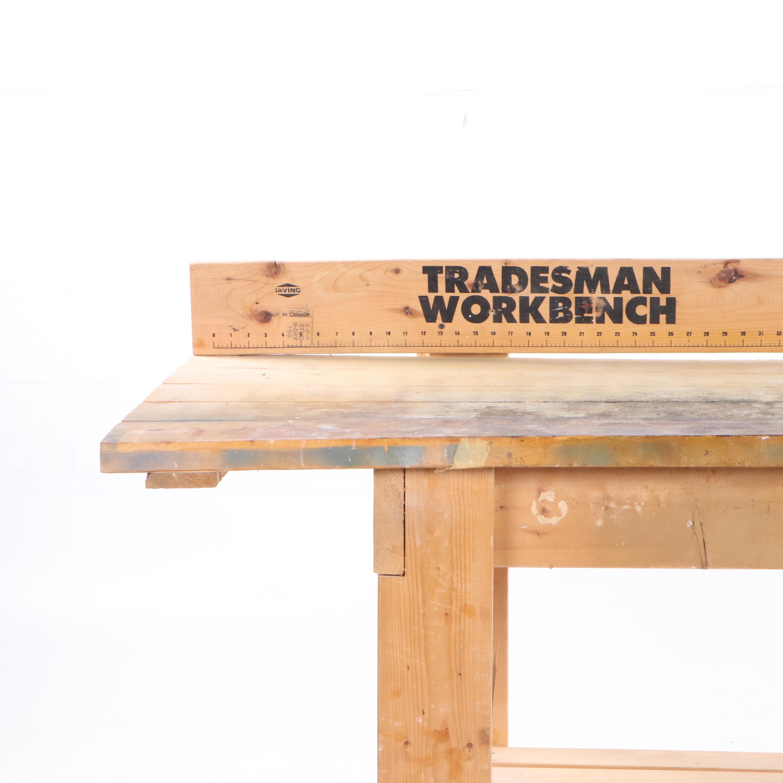 Tradesman Modern Pine Workbench | EBTH