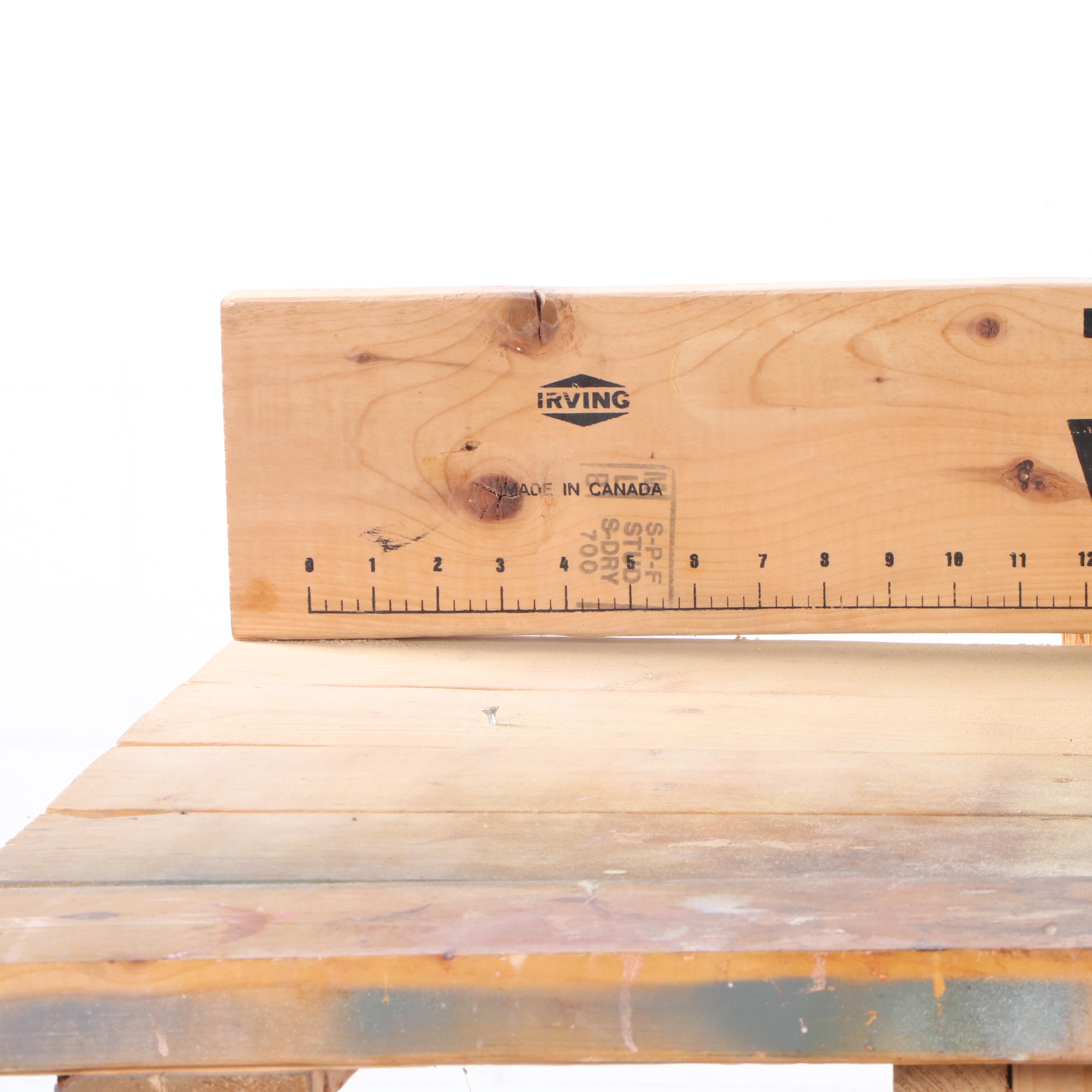 Tradesman Modern Pine Workbench | EBTH