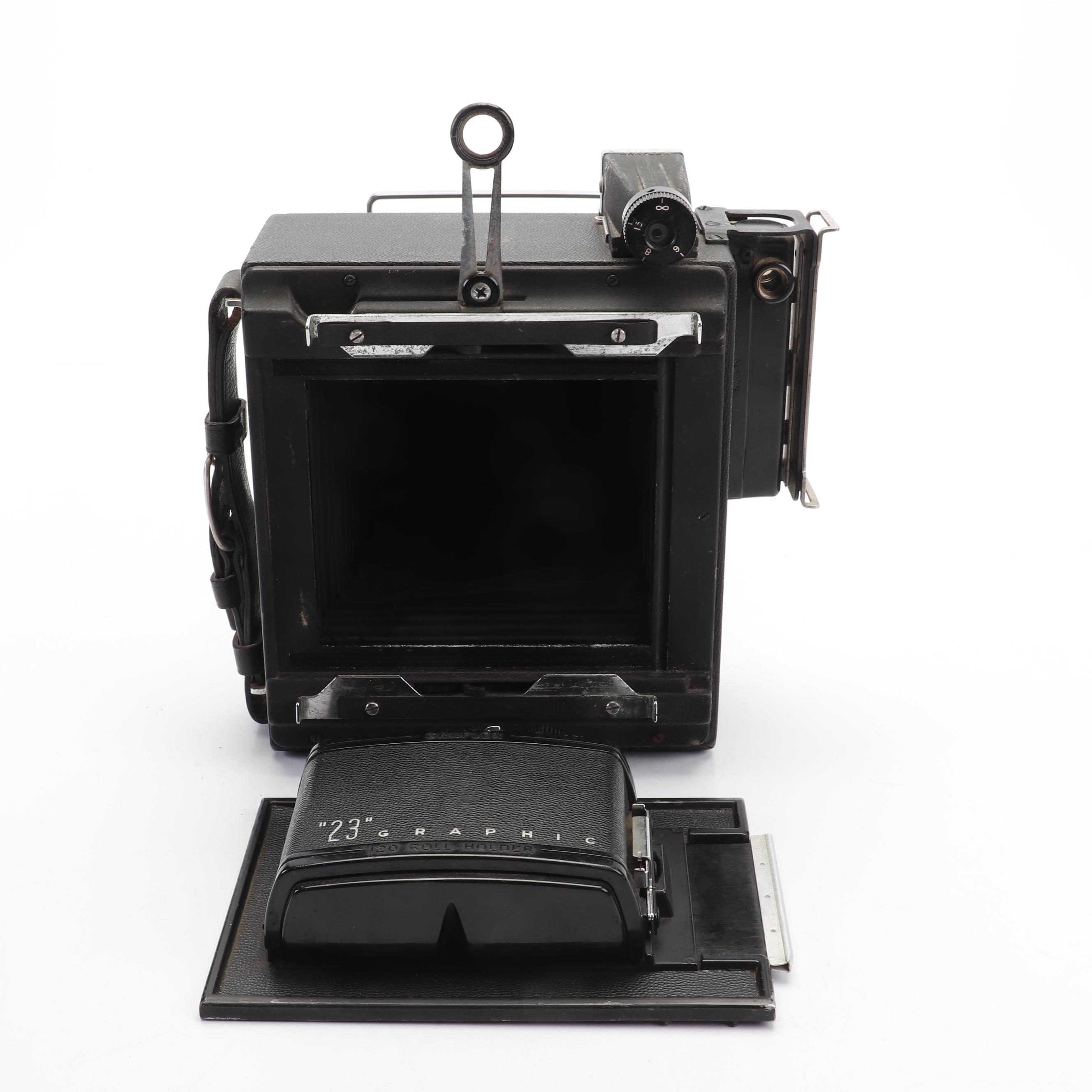 Graflex 23 Graphic Camera with Flash | EBTH